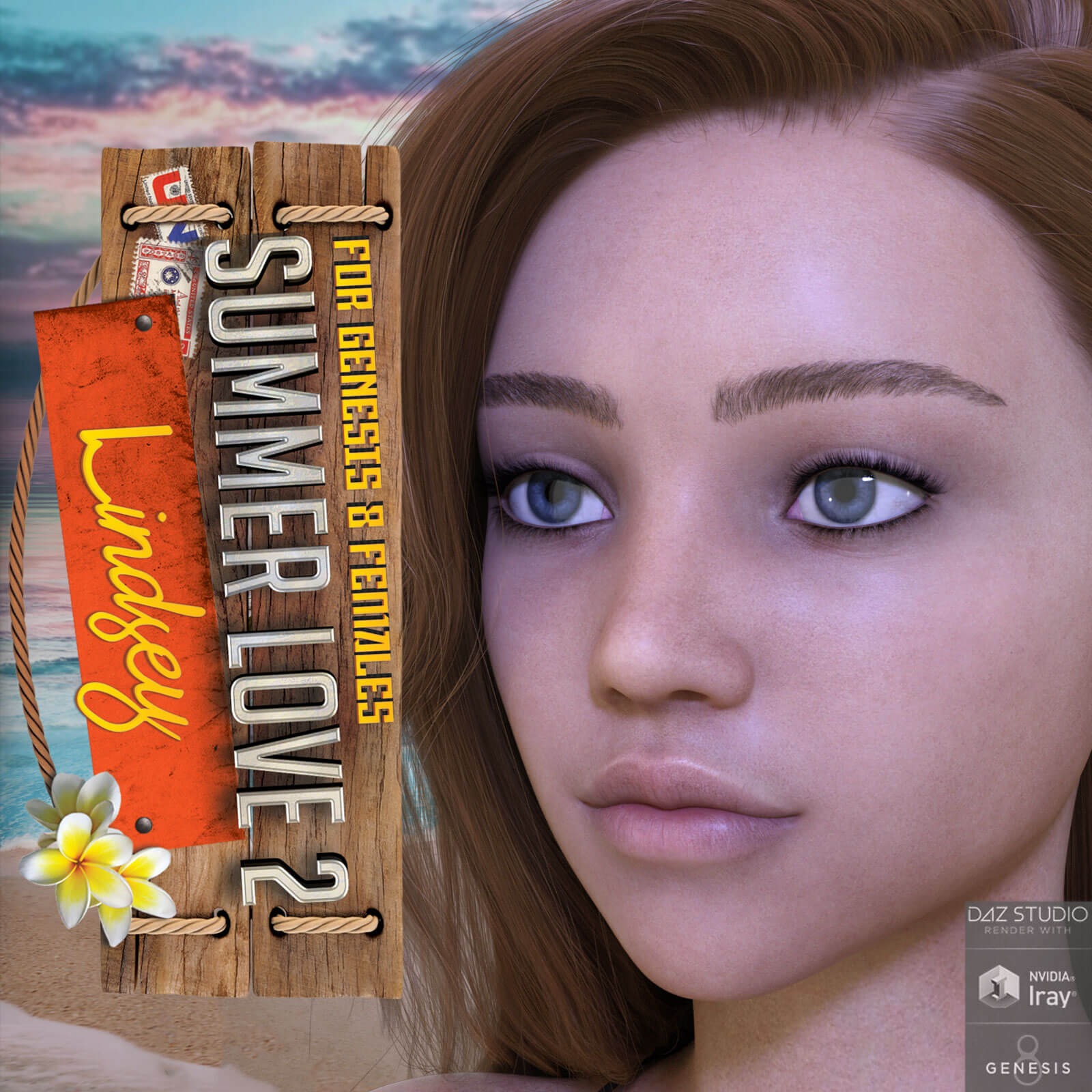 Summer Love Vol 2 Lindsey for G8F - Daz Content by 3DLoki