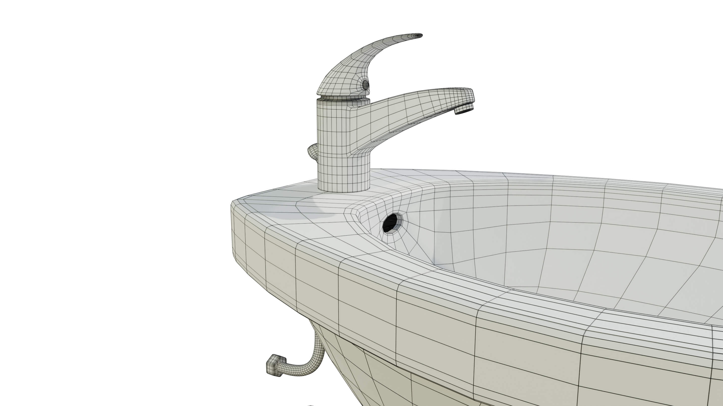 Bidet With Faucet - 3D Model by 3Dmae