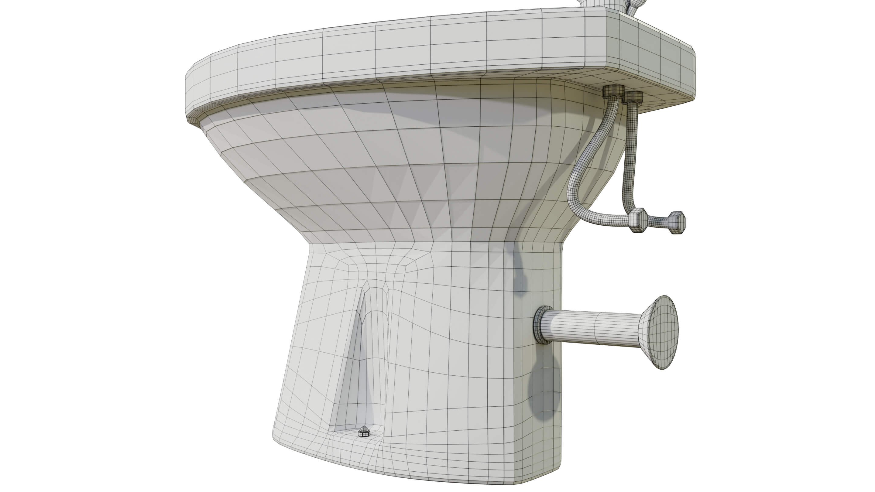 Bidet With Faucet - 3D Model by 3Dmae