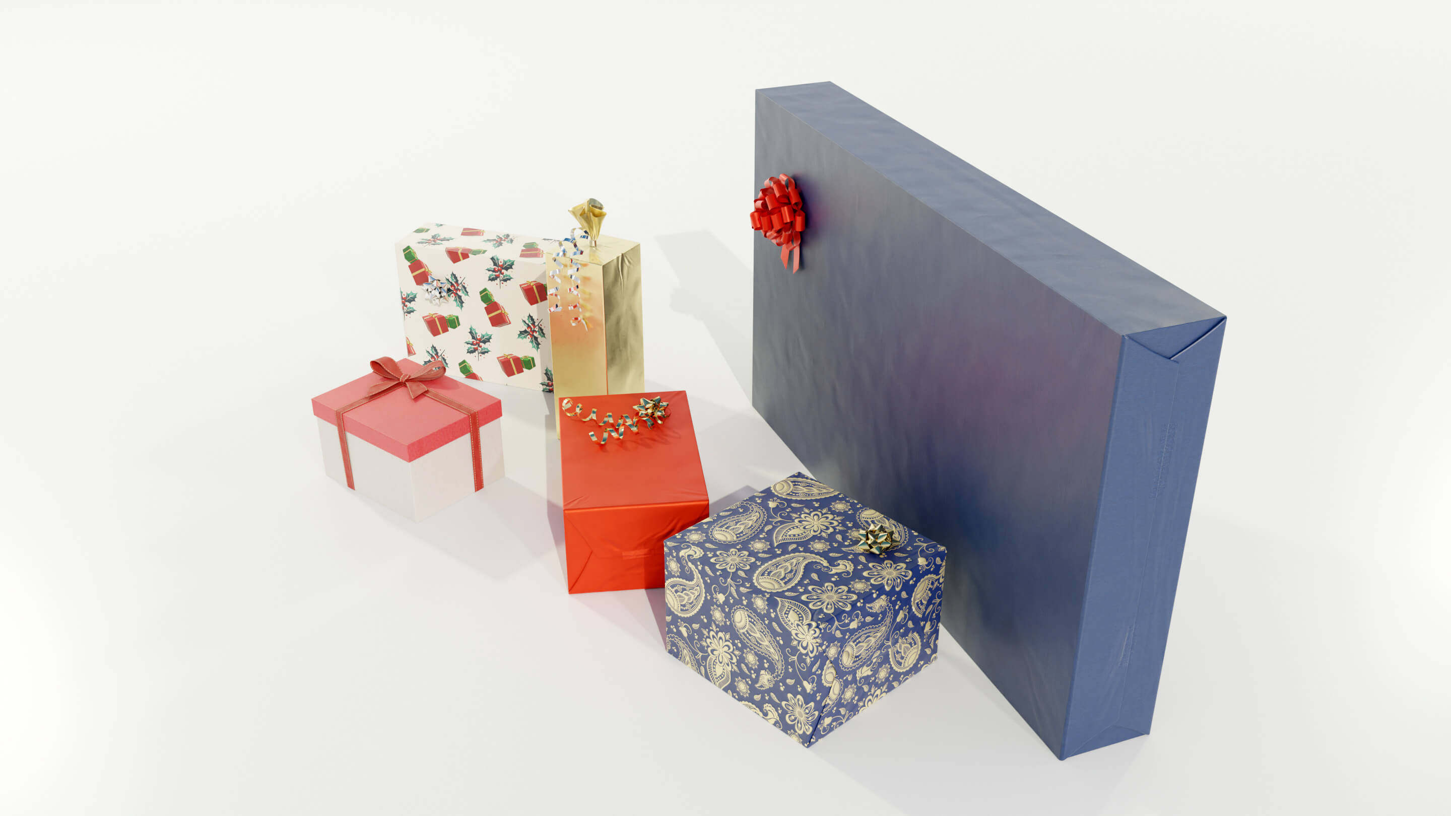 Christmas Gifts - 3D Model by 3Dmae