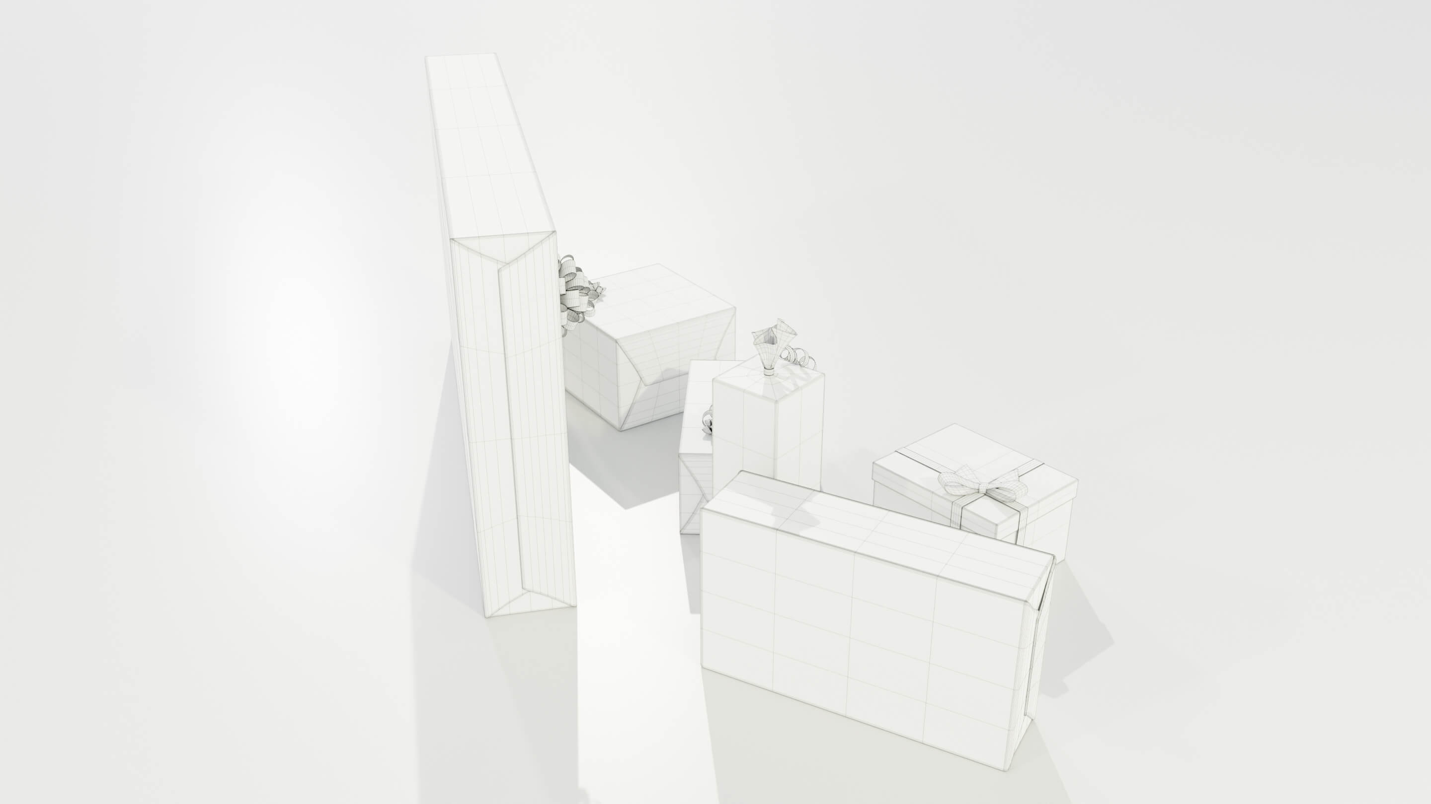 Christmas Gifts - 3D Model by 3Dmae