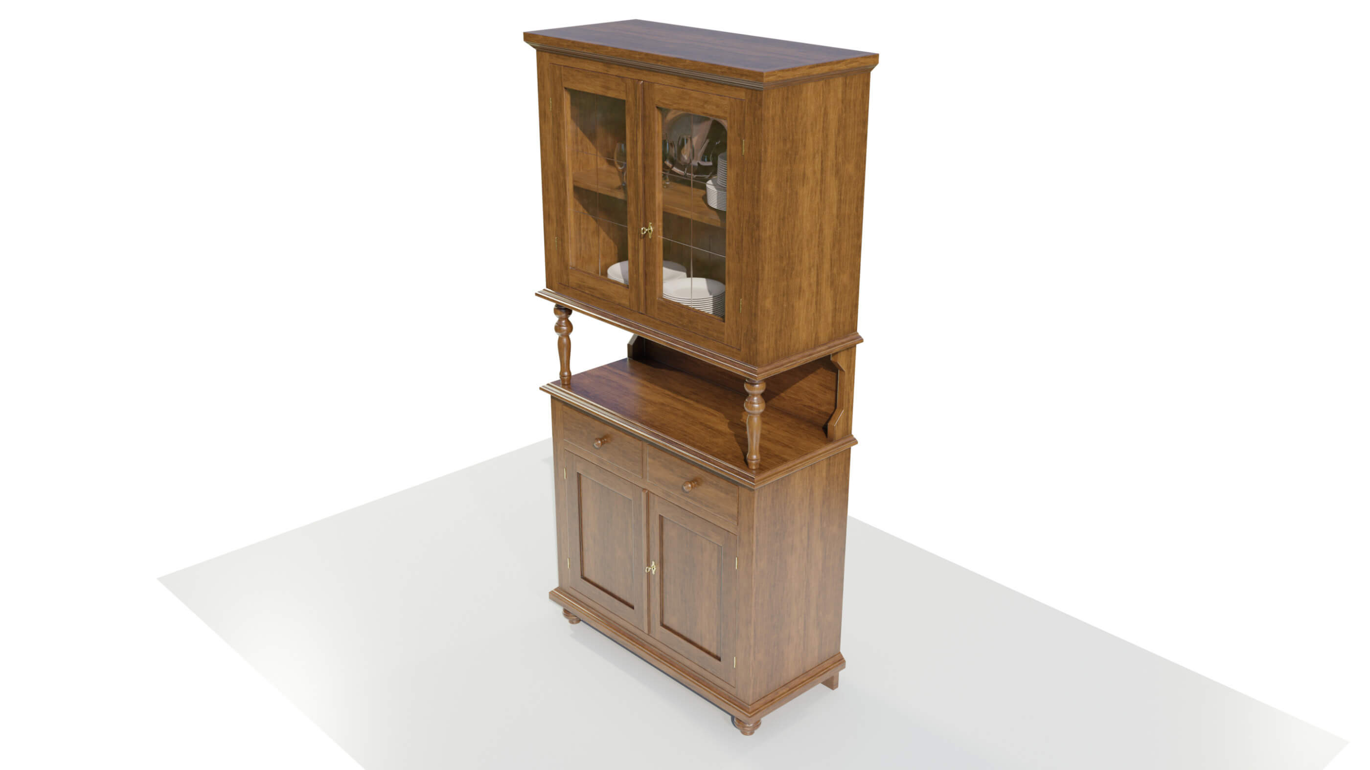 Classic Cabinet - 3D Model by 3Dmae