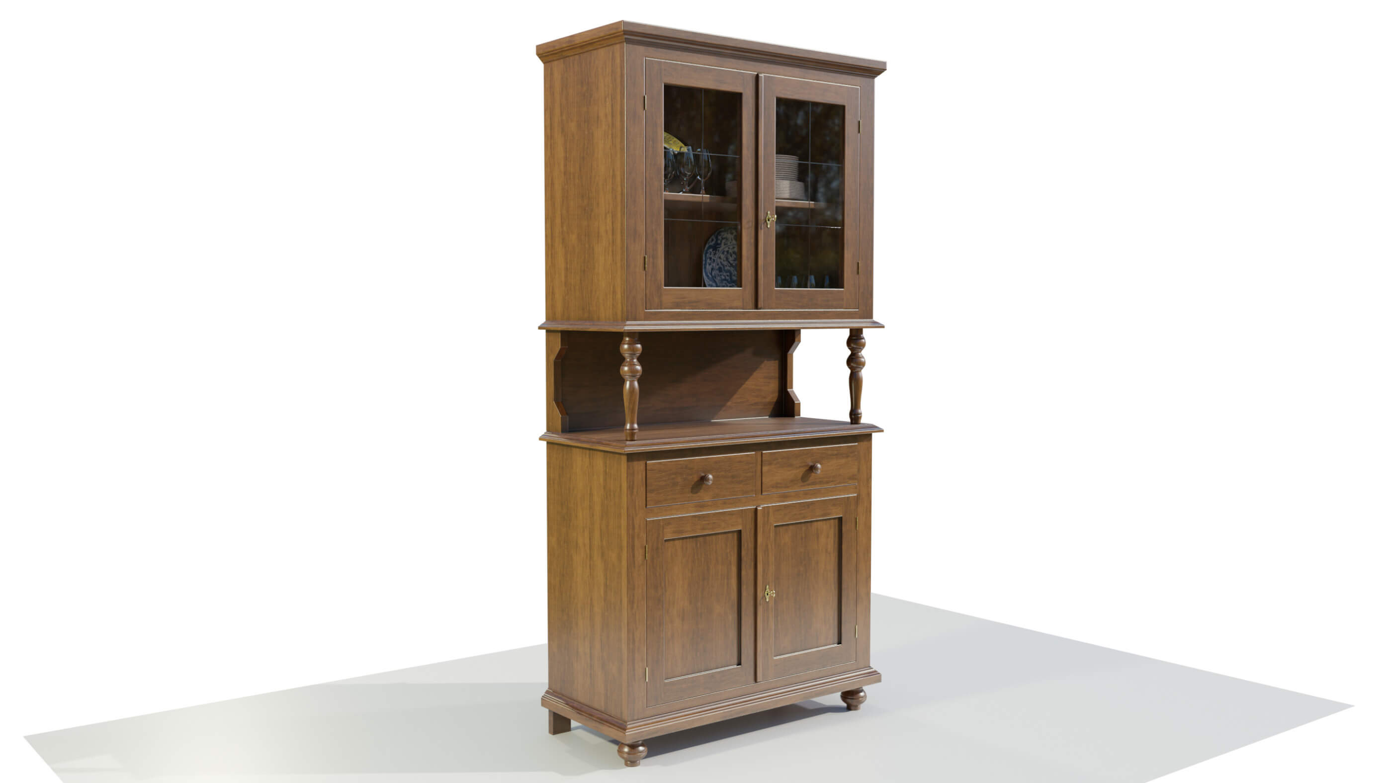 Classic Cabinet - 3D Model by 3Dmae