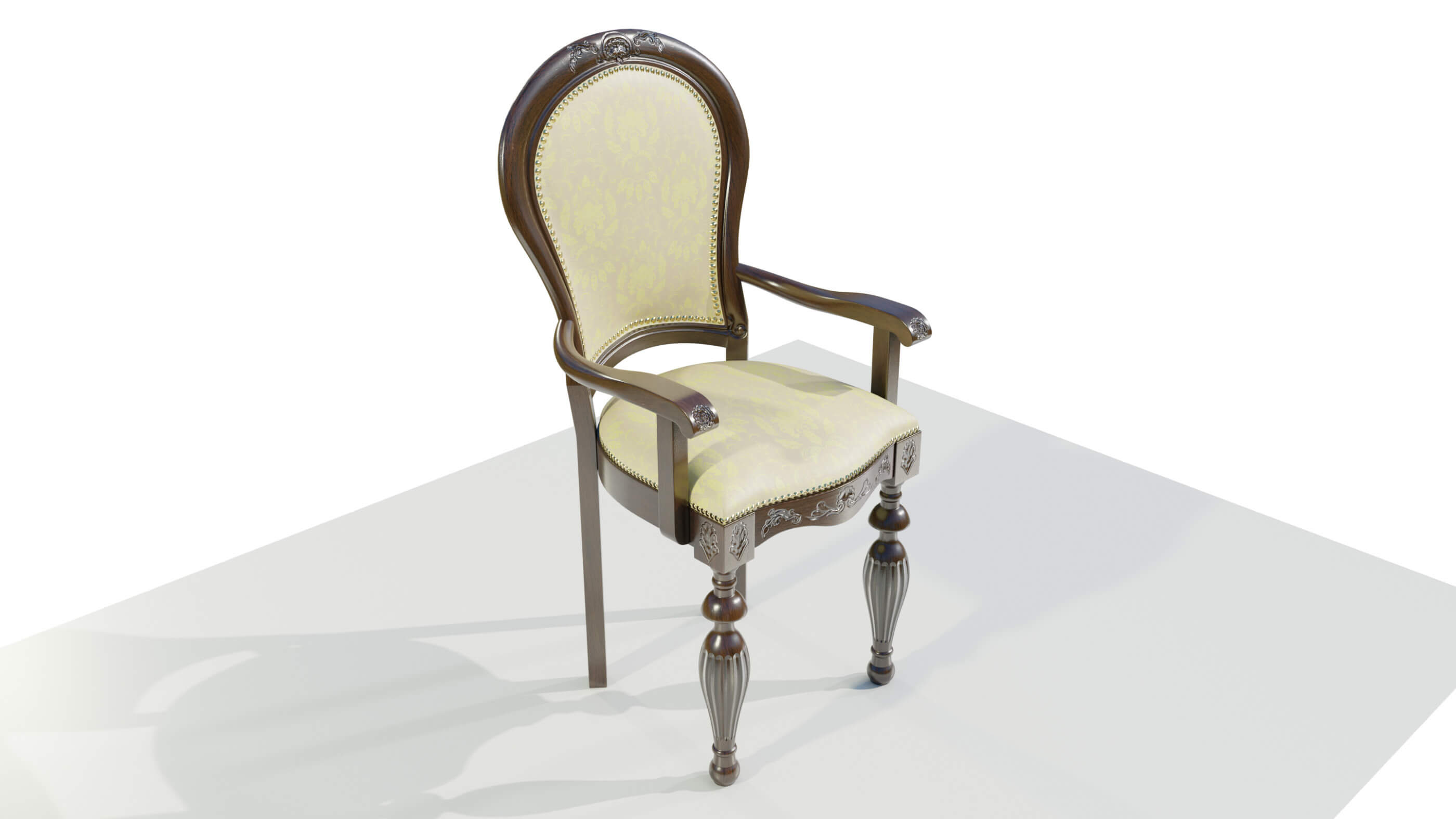 Classic Chair - 3D Model by 3Dmae
