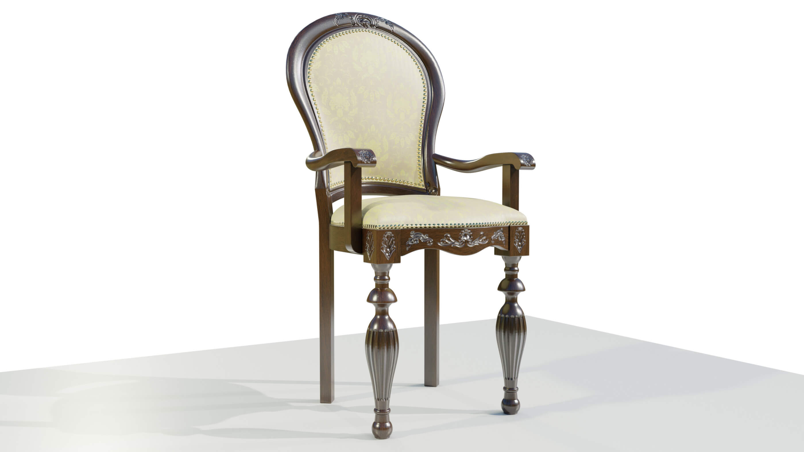 Classic Chair - 3D Model by 3Dmae