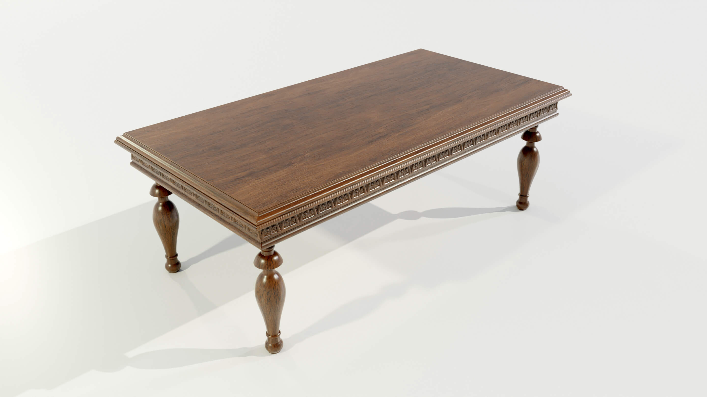 Classic Side Table - 3D Model by 3Dmae