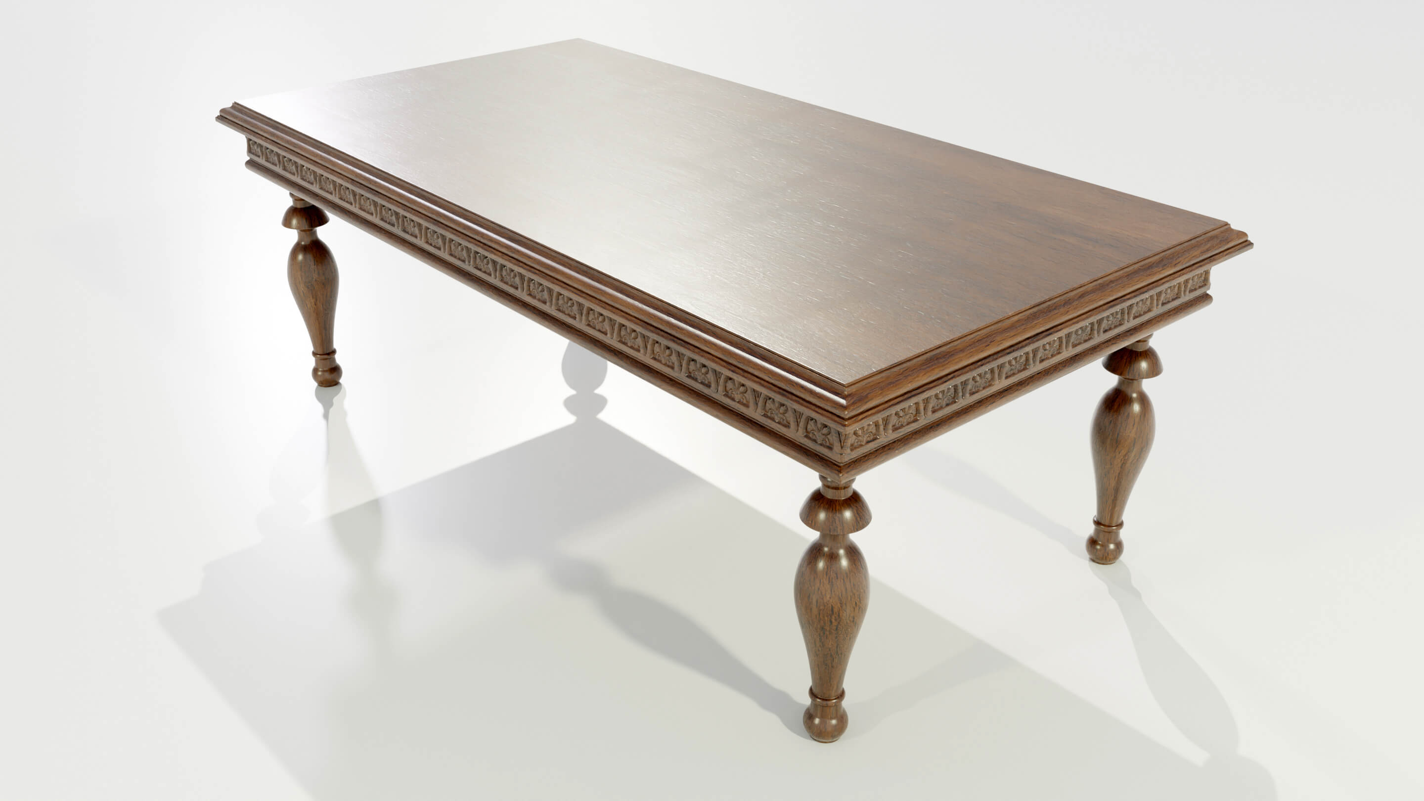 Classic Side Table - 3D Model by 3Dmae