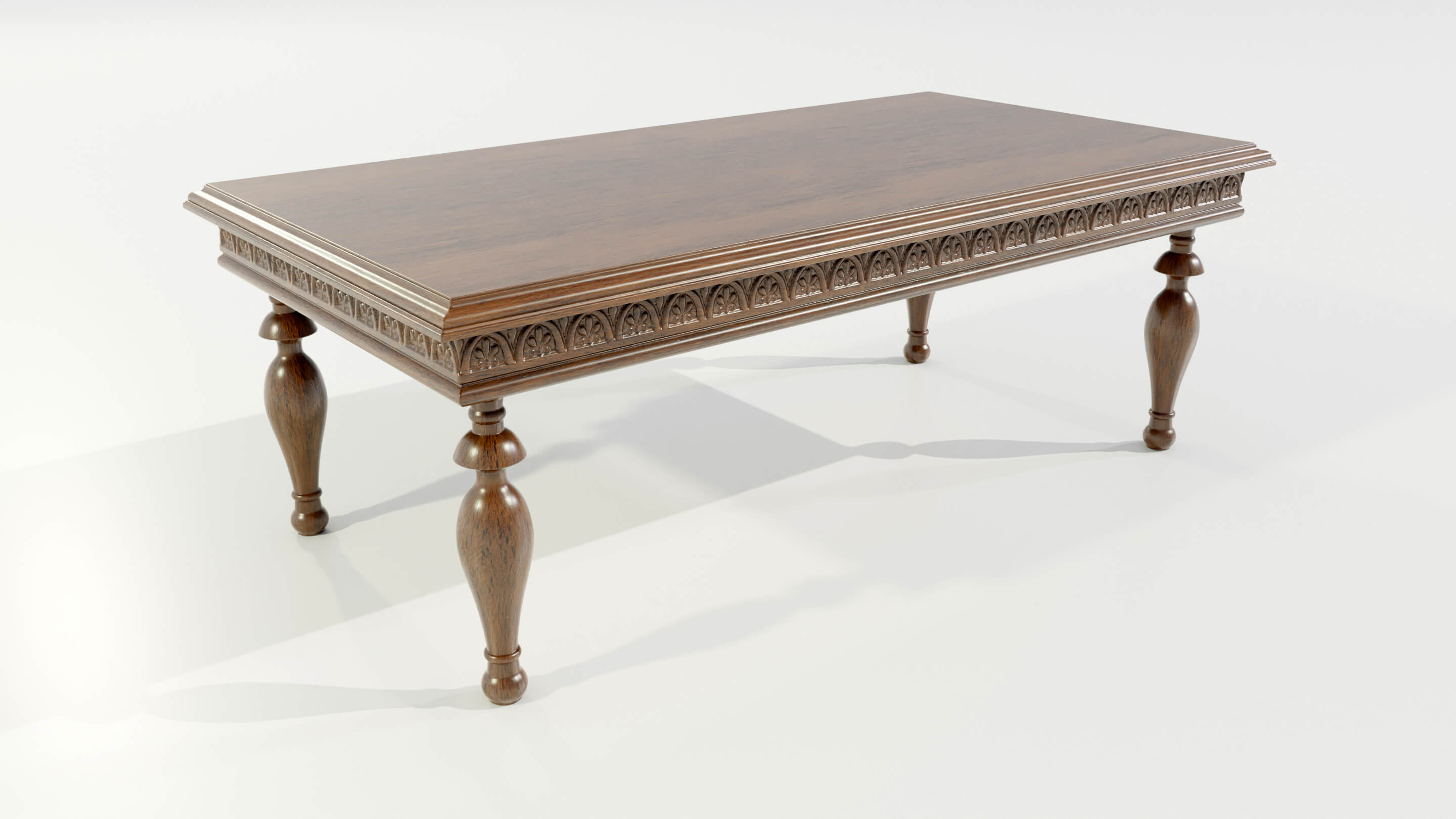 Classic Side Table - 3D Model by 3Dmae