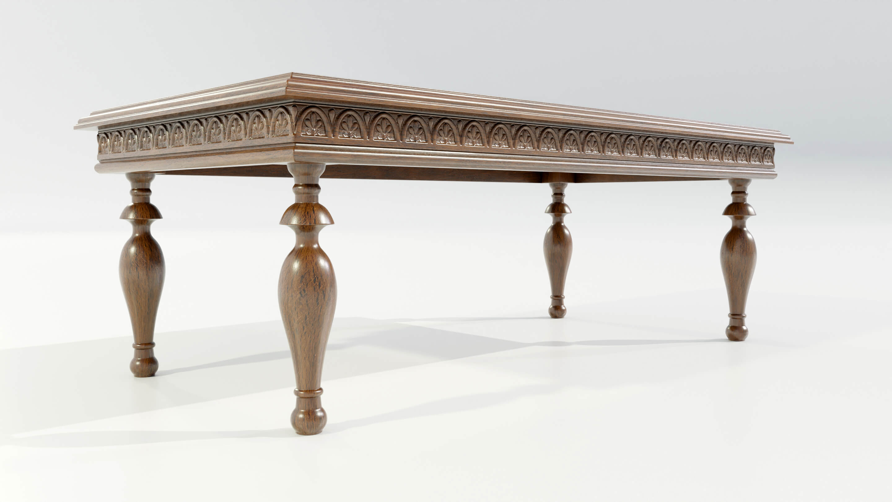 Classic Side Table - 3D Model by 3Dmae