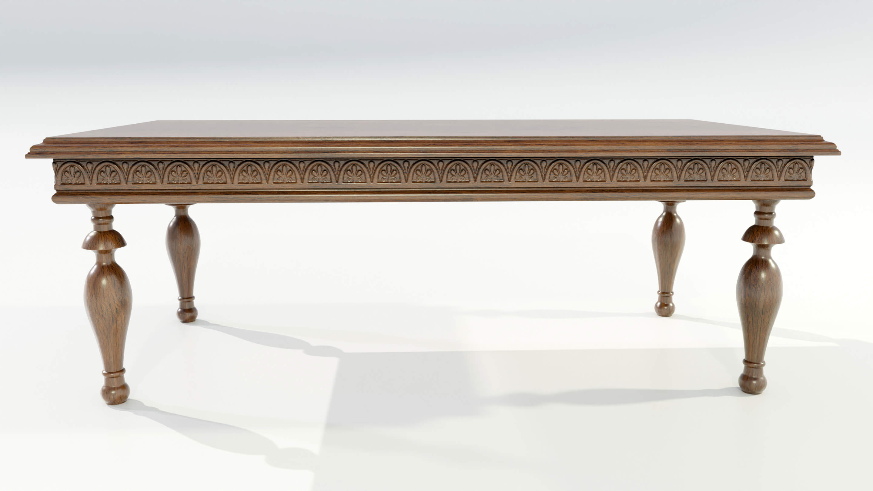 Classic Side Table - 3D Model by 3Dmae