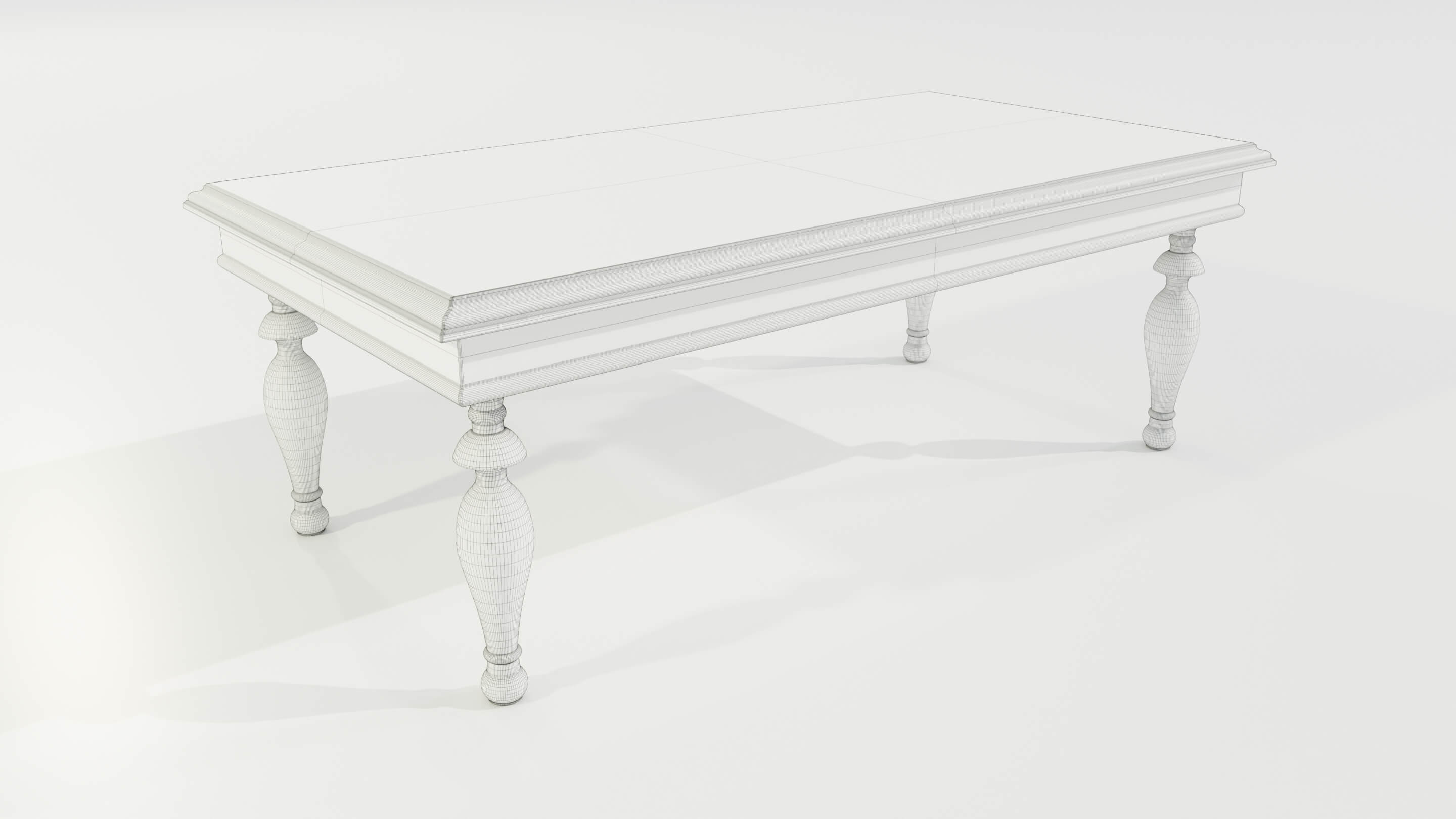 Classic Side Table - 3D Model by 3Dmae