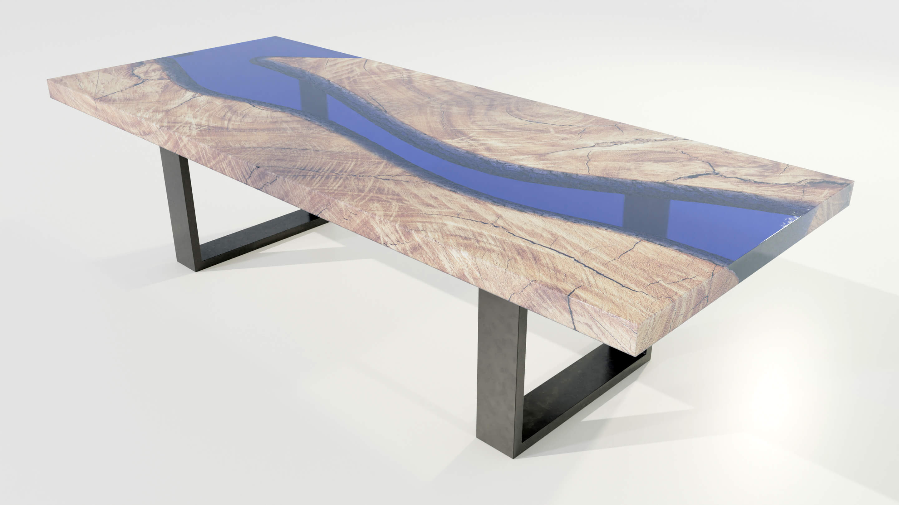 Epoxy Resin Table - 3D Model by 3Dmae