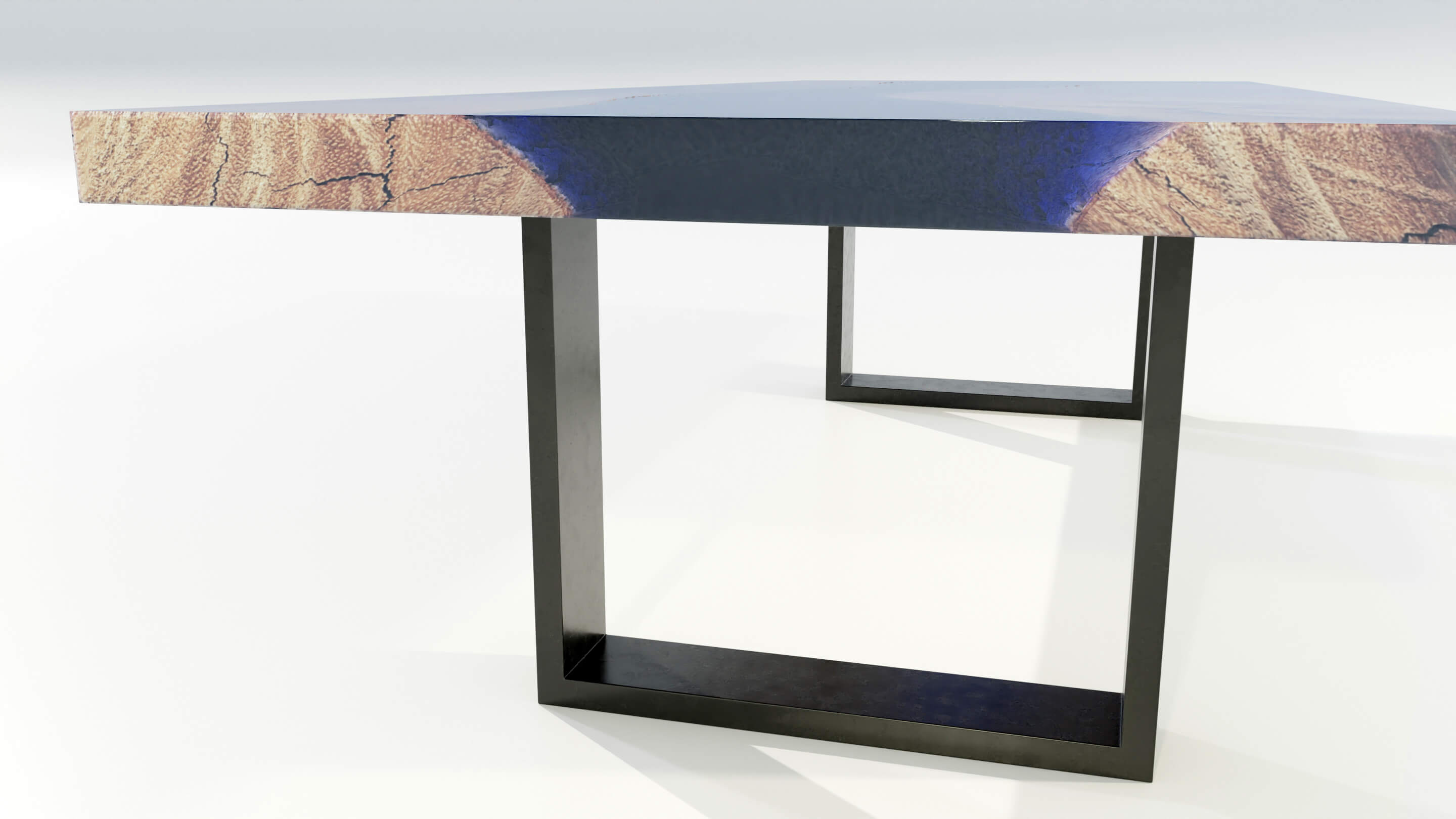Epoxy Resin Table - 3D Model by 3Dmae
