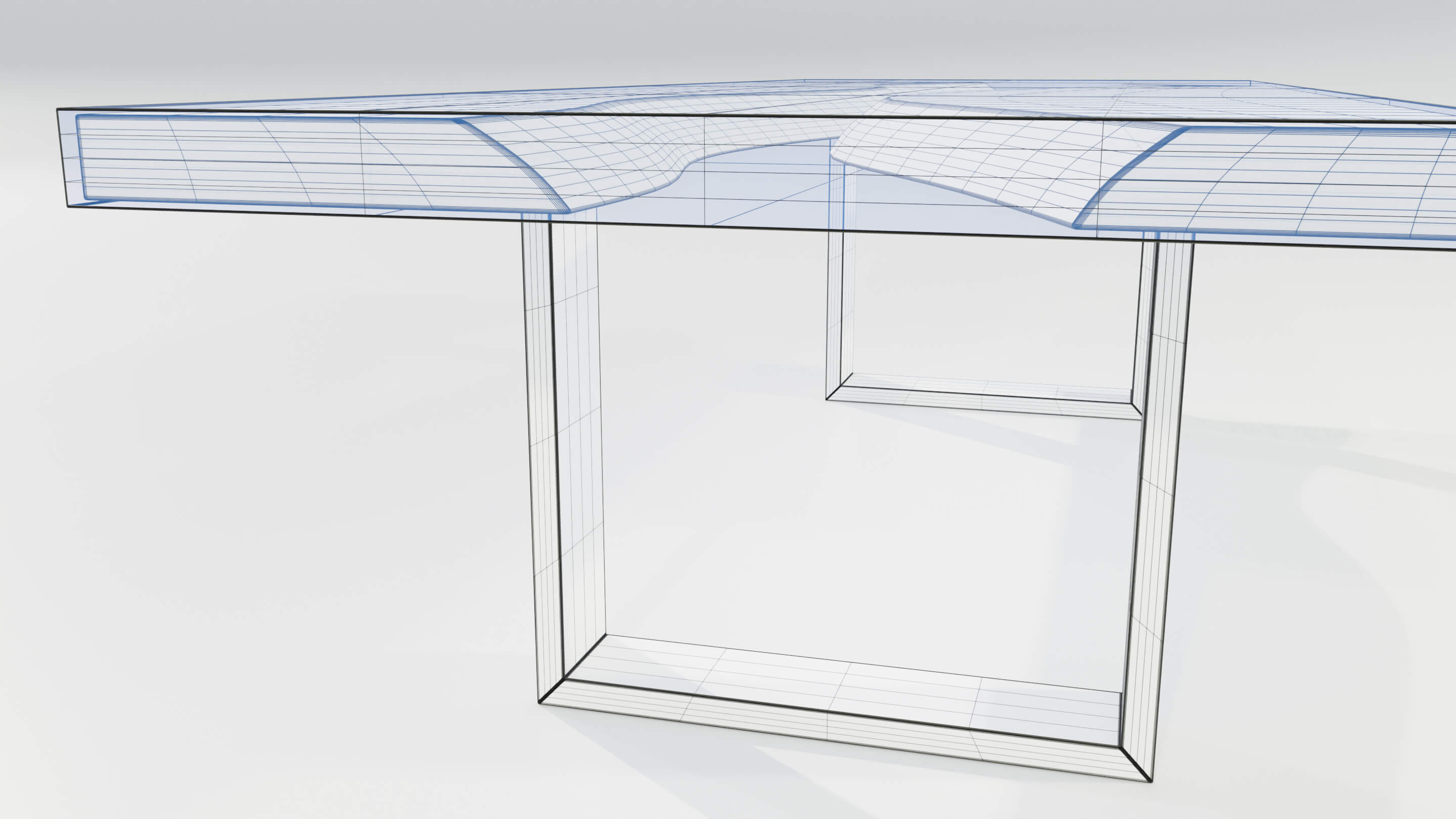 Epoxy Resin Table - 3D Model by 3Dmae