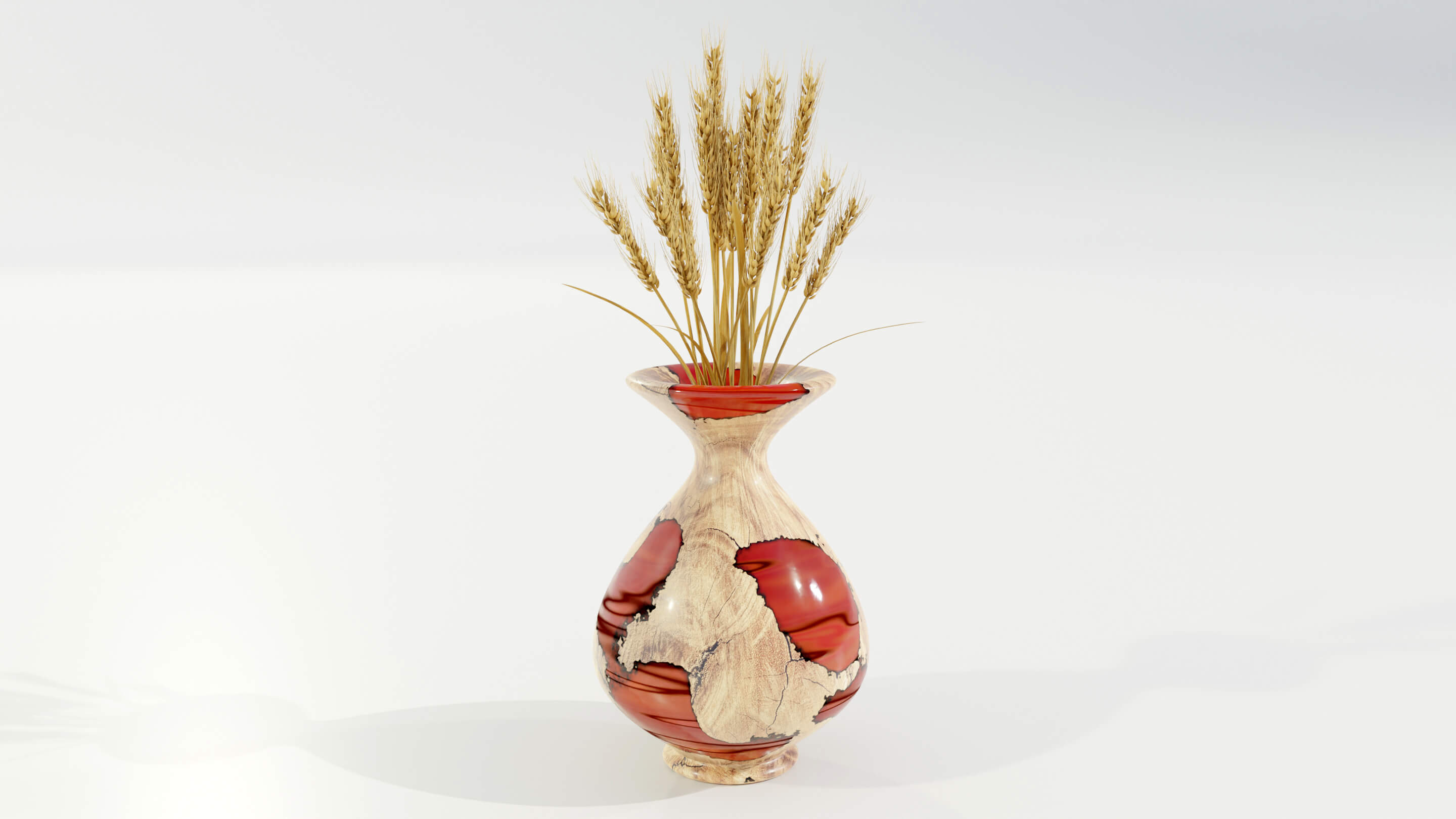 Epoxy Resin Vase - 3D Model by 3Dmae