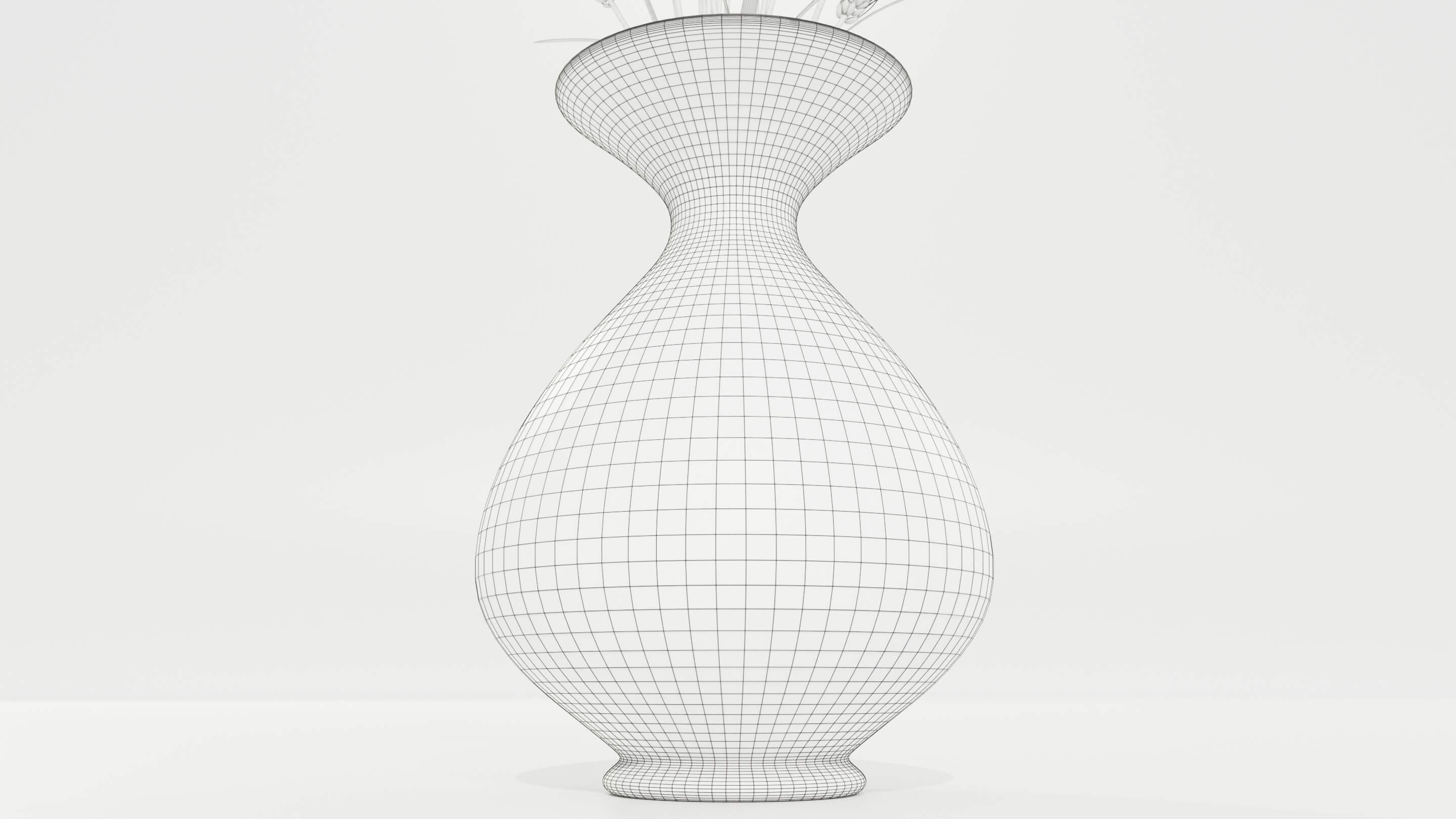 Epoxy Resin Vase - 3D Model by 3Dmae