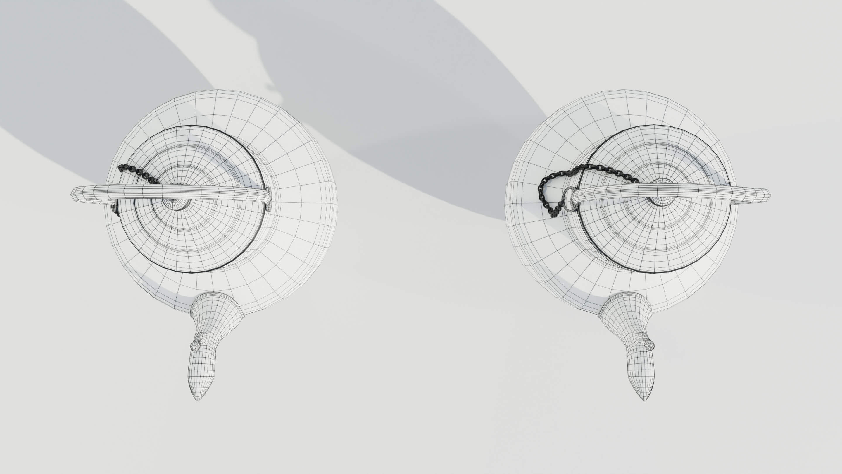 Italian Copper Pitchers - 3D Model by 3Dmae