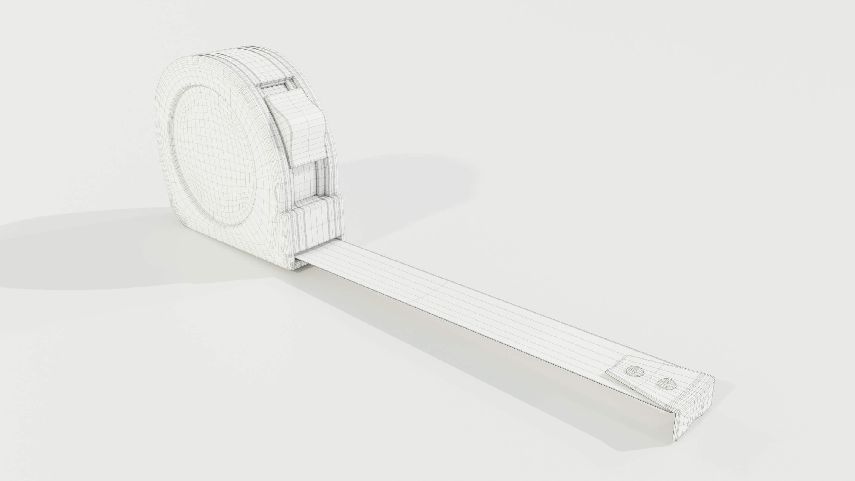 Metal Tape Measure - 3D Model by 3Dmae
