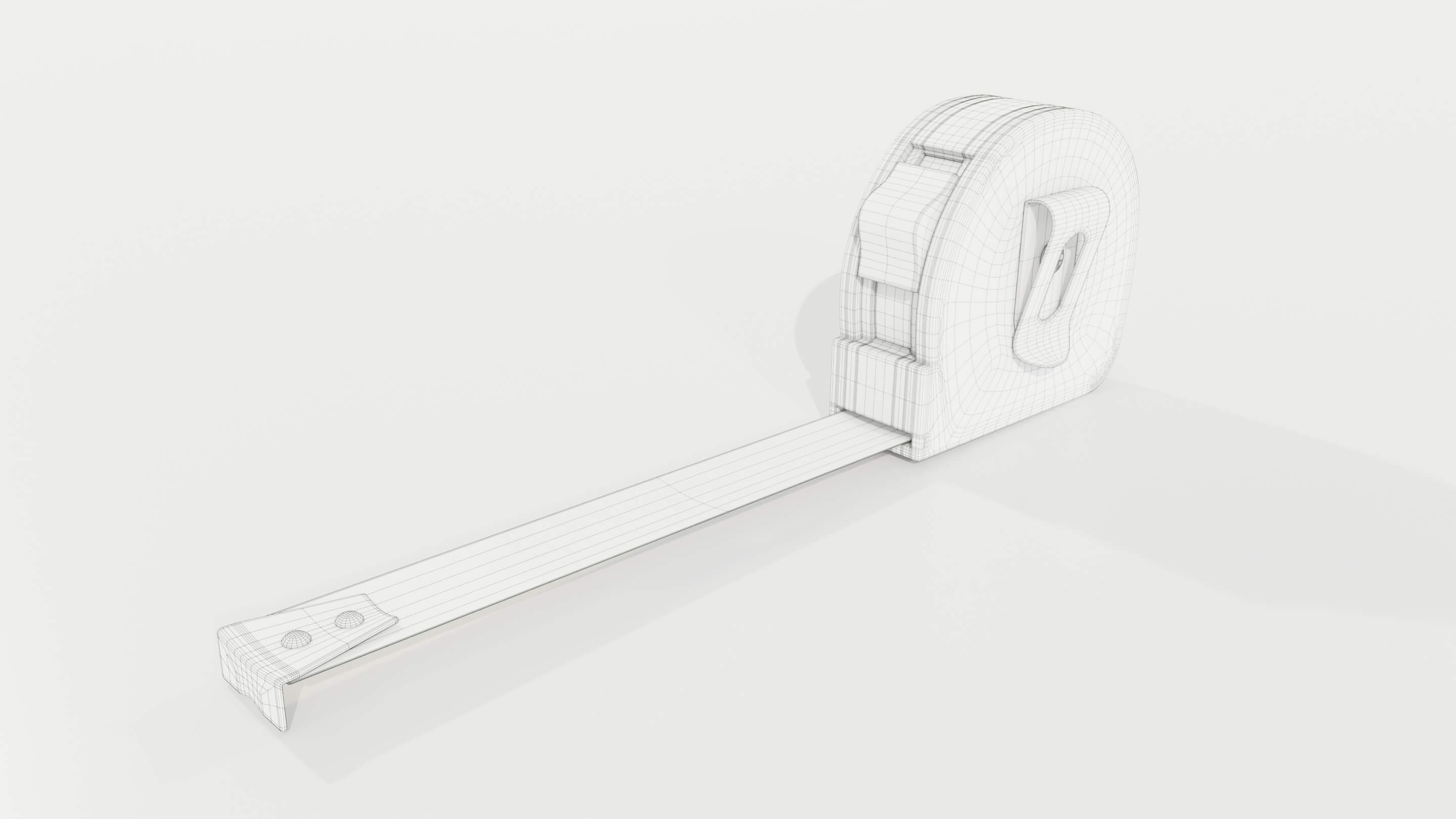 Metal Tape Measure - 3D Model by 3Dmae