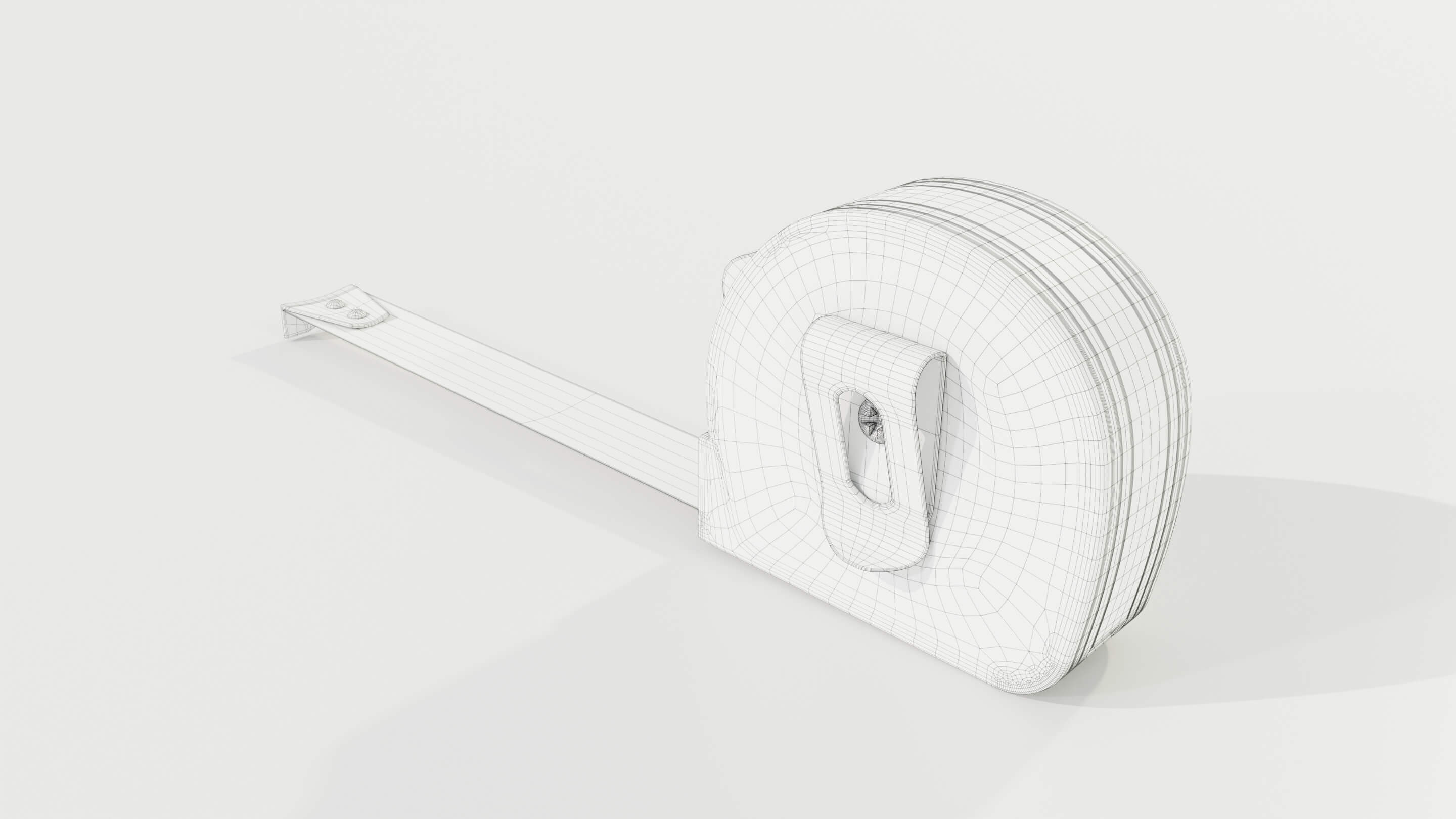 Metal Tape Measure - 3D Model by 3Dmae