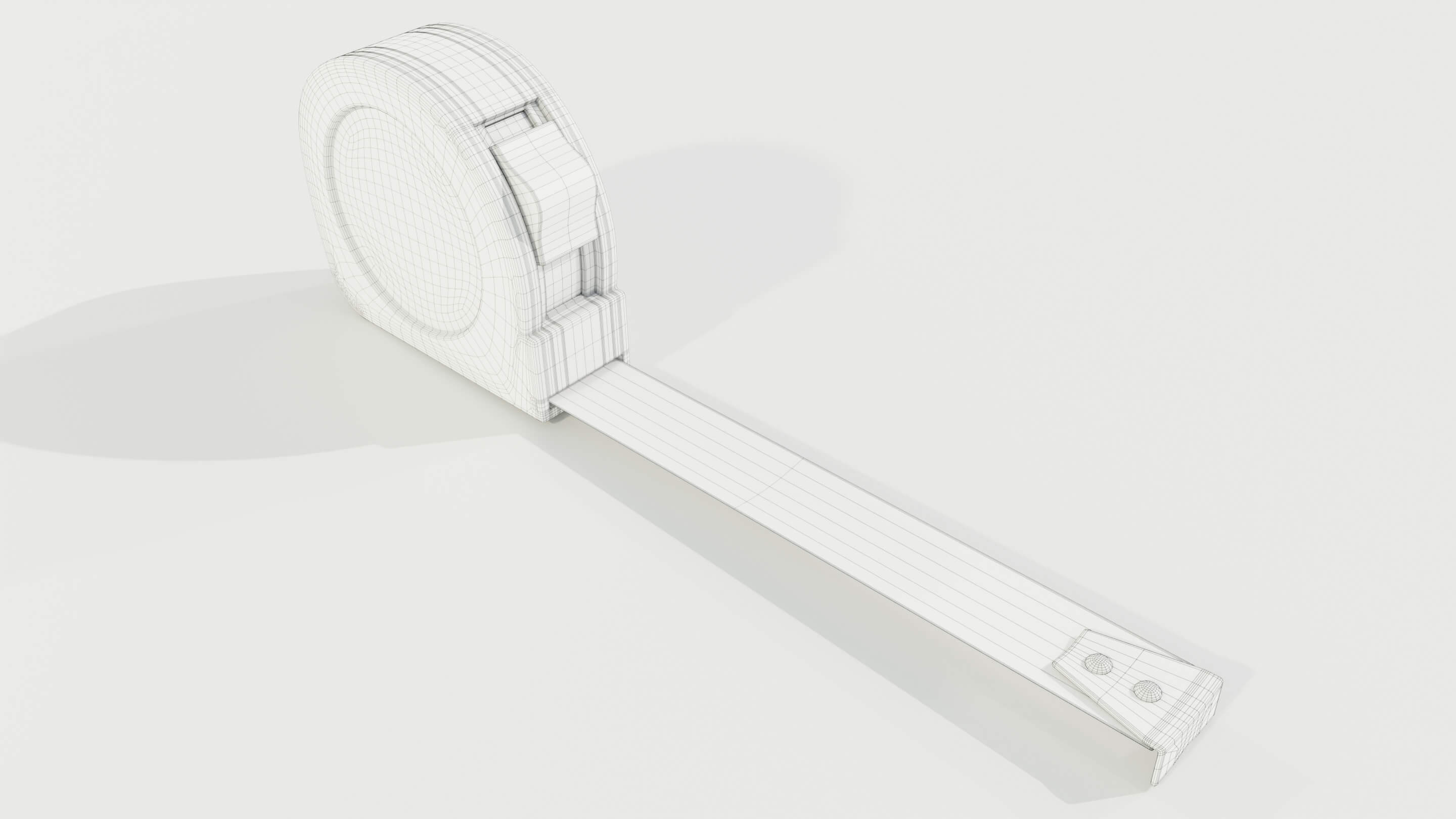 Metal Tape Measure - 3D Model by 3Dmae