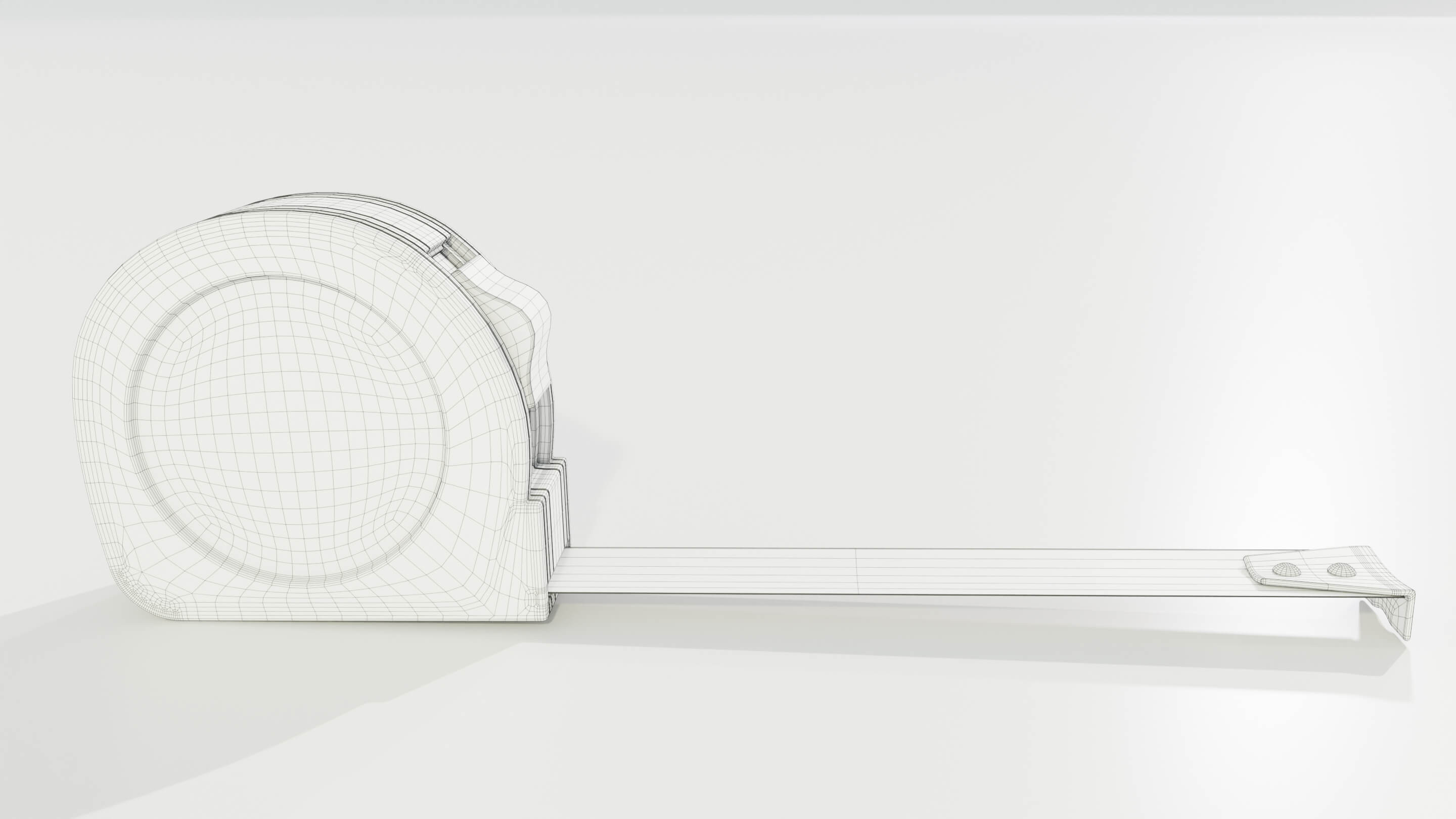 Metal Tape Measure - 3D Model by 3Dmae