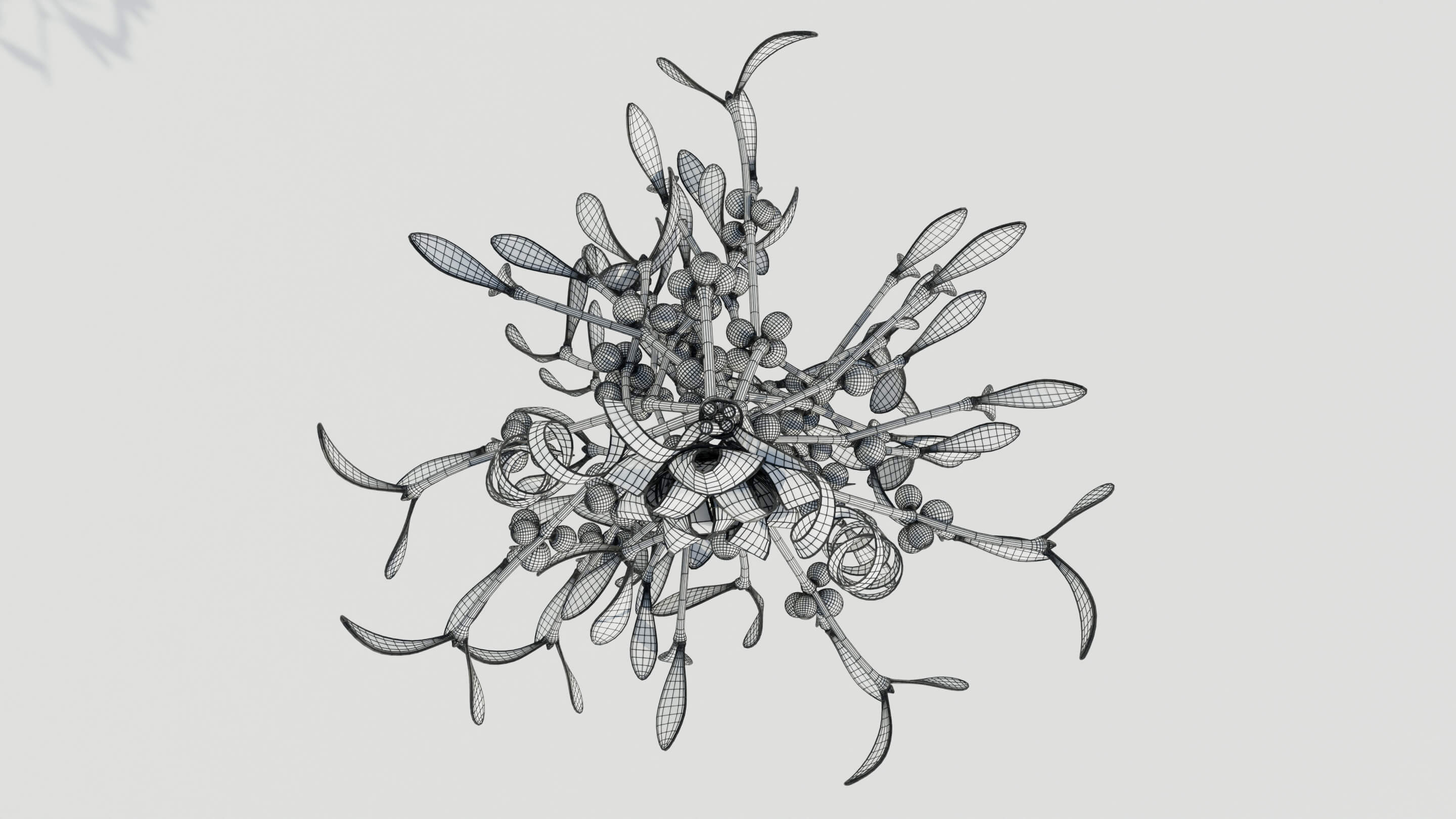 Mistletoe Bunch - 3D Model by 3Dmae