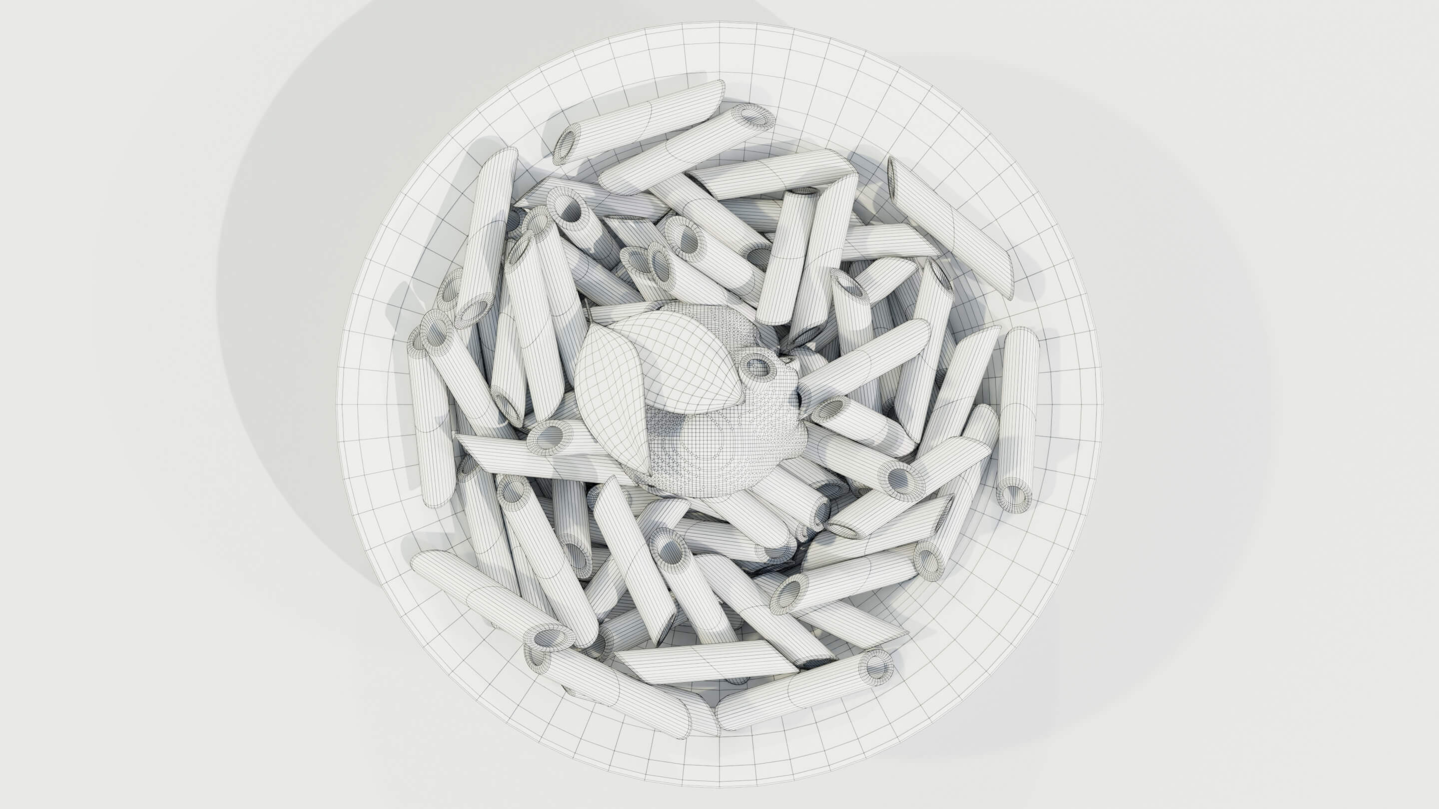 Pasta With Bolognese Sauce - 3D Model by 3Dmae