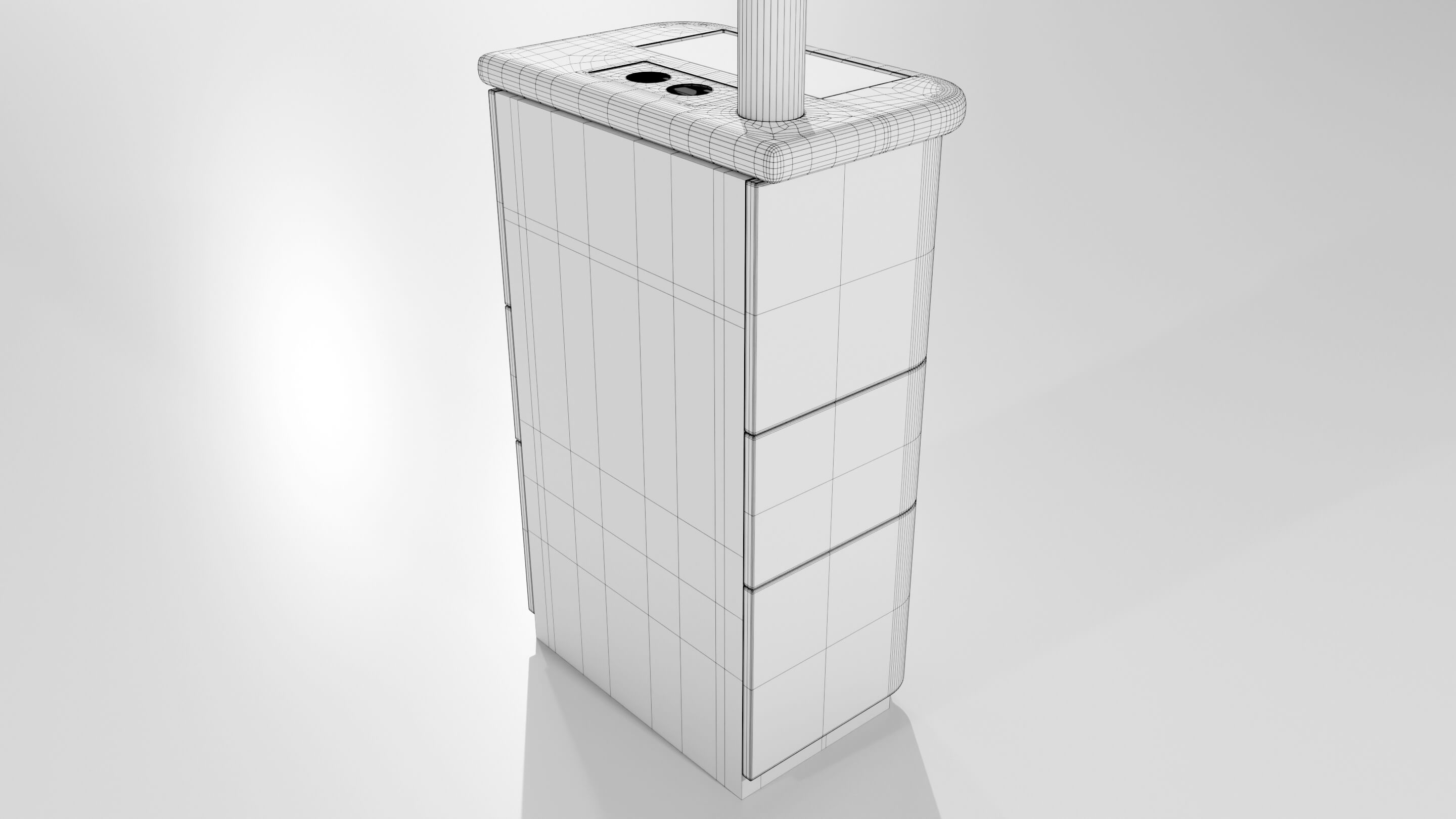 Pellet Stove - 3D Model by 3Dmae