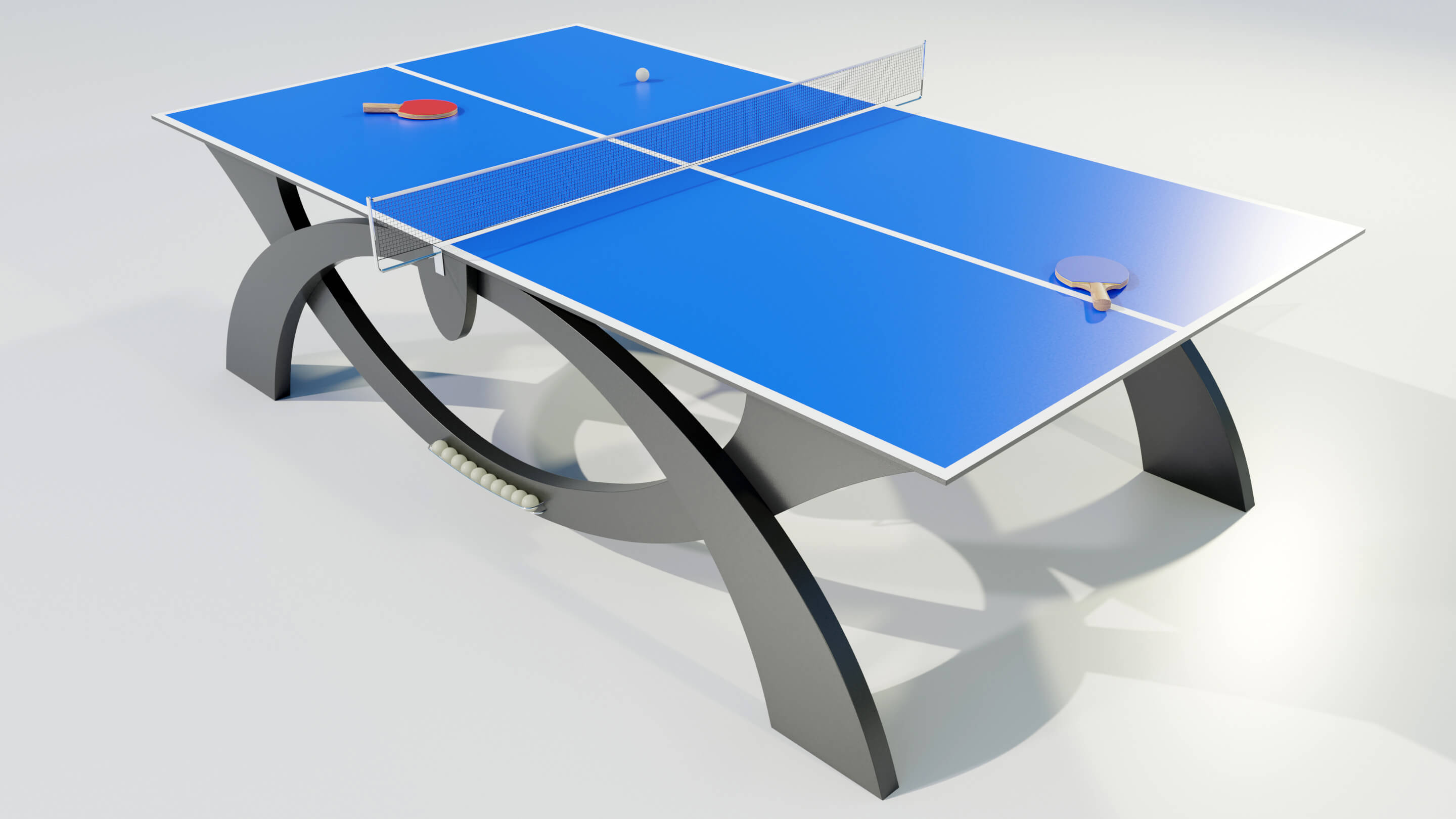 Ping Pong Table - 3D Model by 3Dmae