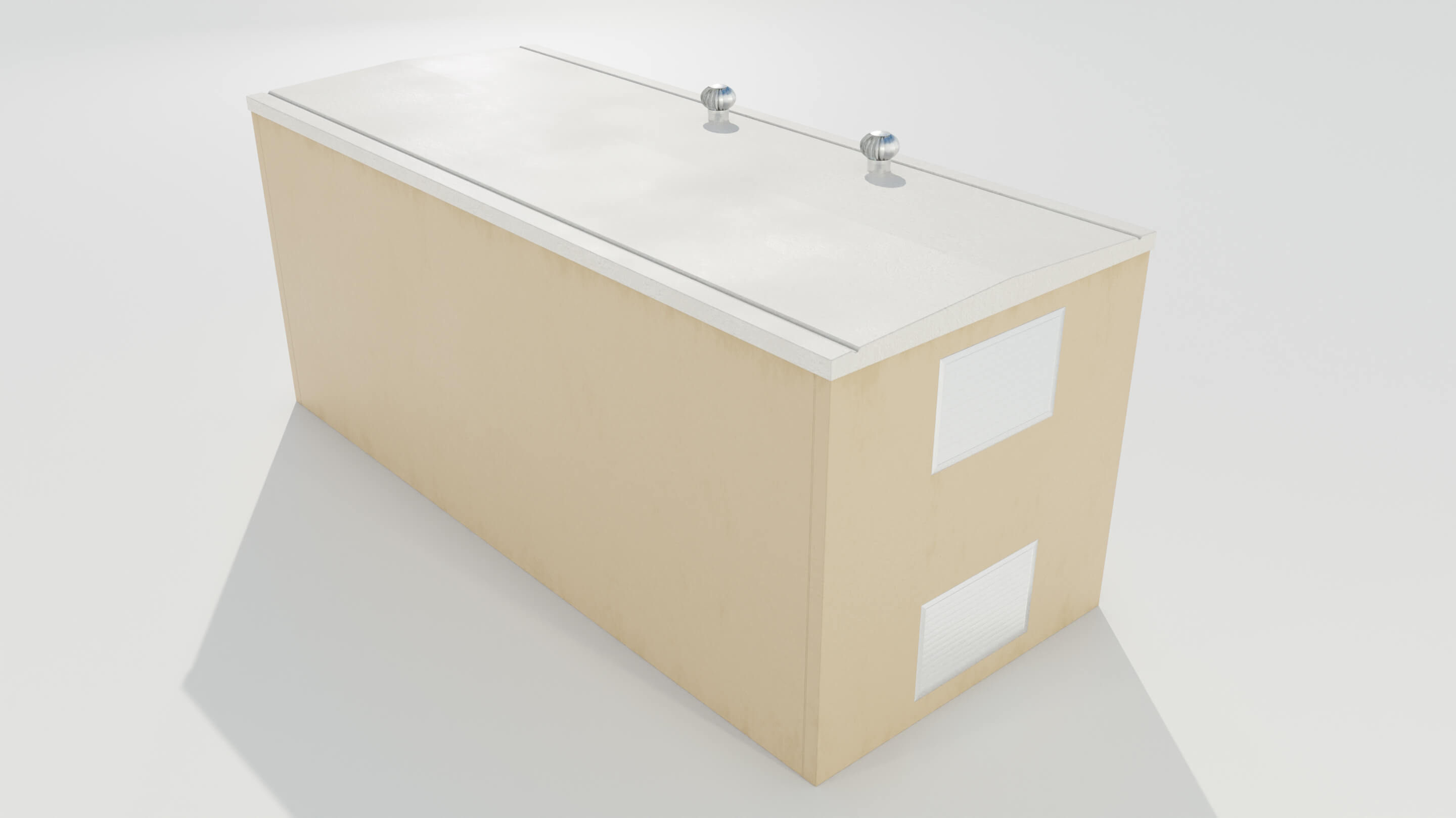 Prefabricated Electrical Substation - 3D Model by 3Dmae