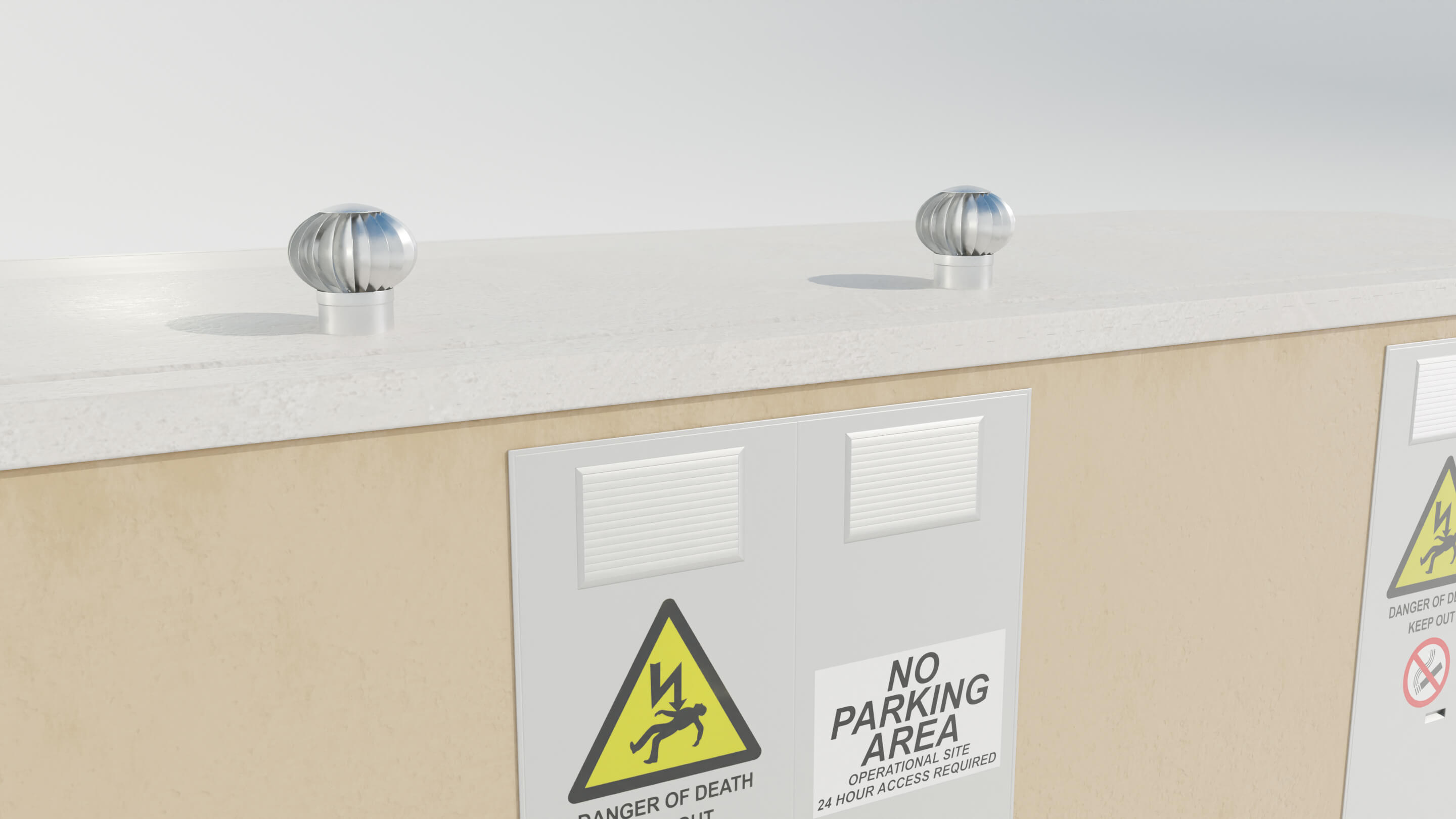 Prefabricated Electrical Substation - 3D Model by 3Dmae