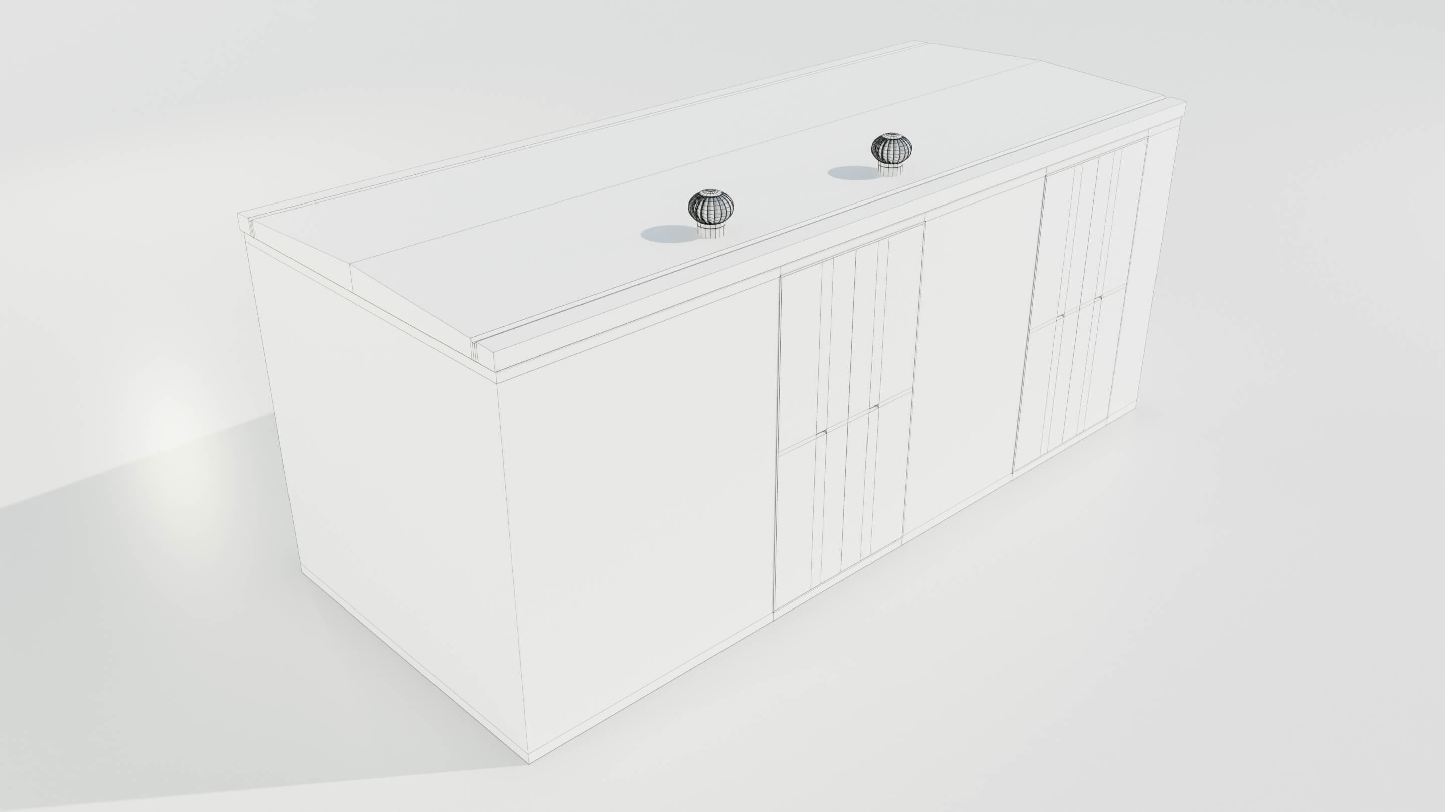 Prefabricated Electrical Substation - 3D Model by 3Dmae