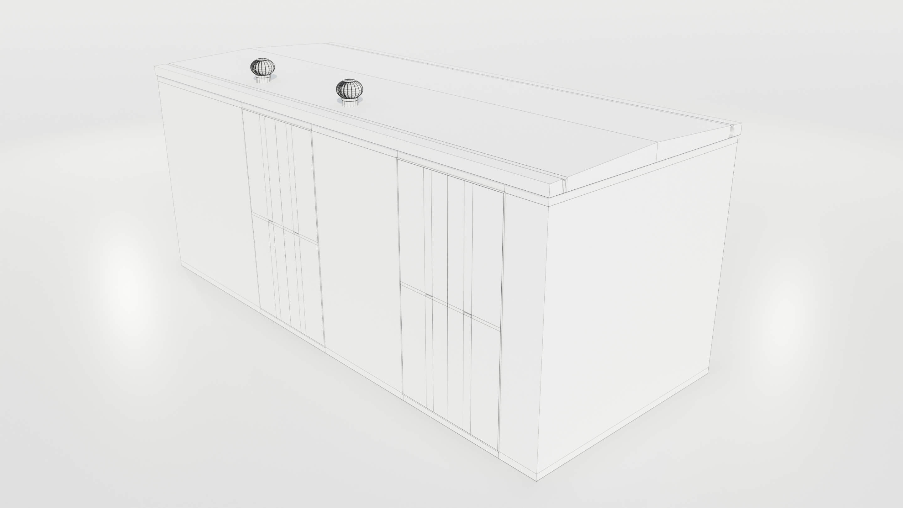 Prefabricated Electrical Substation - 3D Model by 3Dmae