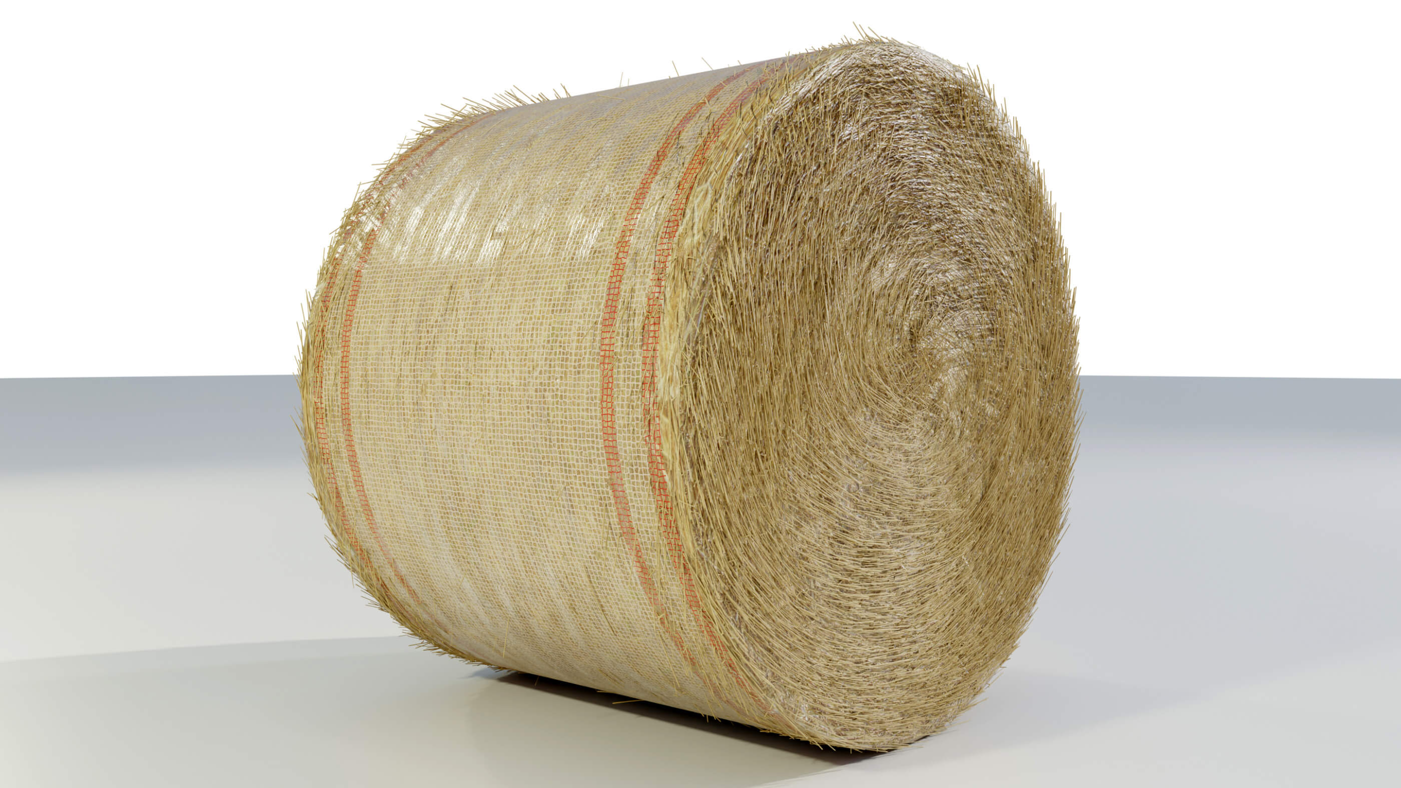 Round Hay Bale - 3D Model by 3Dmae