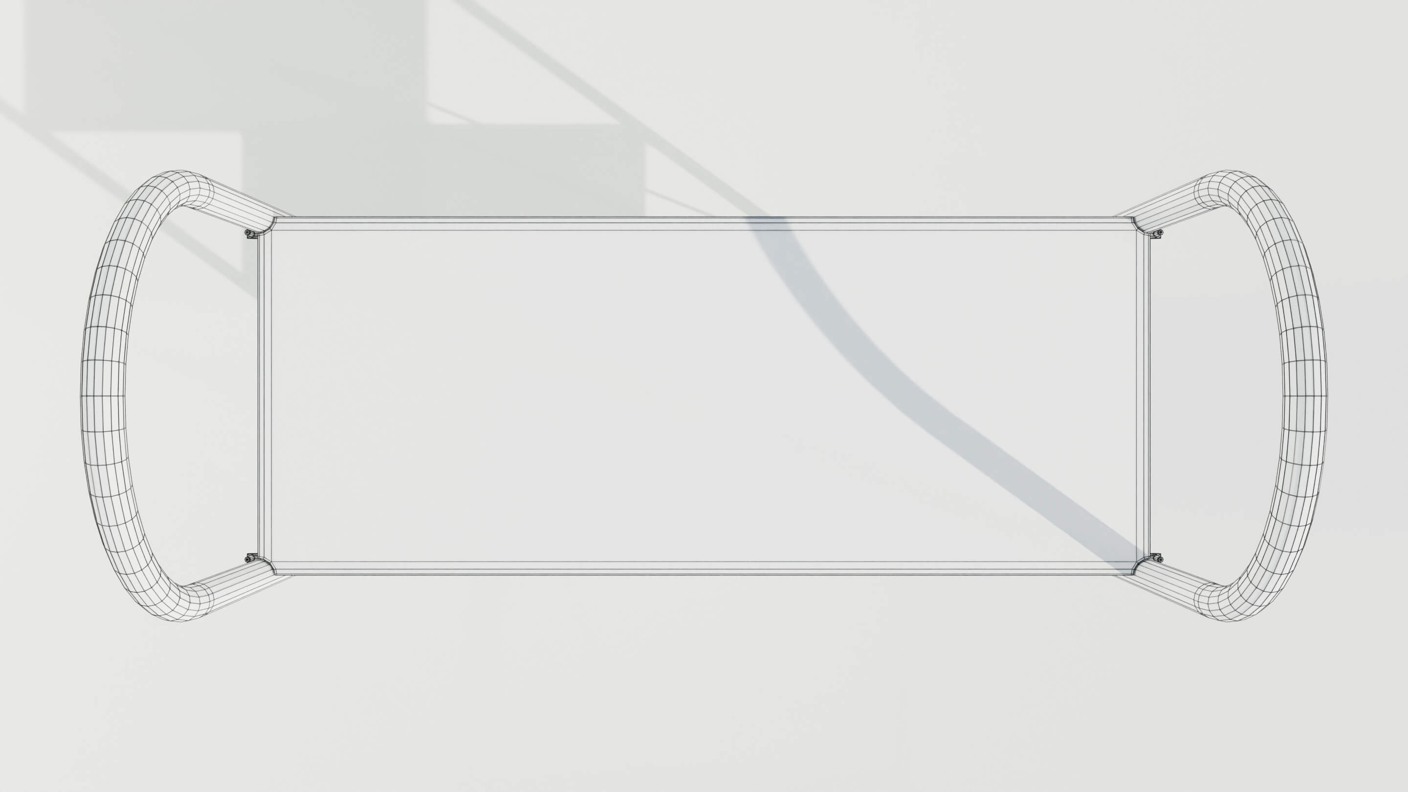 Wood-Metal Shelf 3D Model by 3Dmae