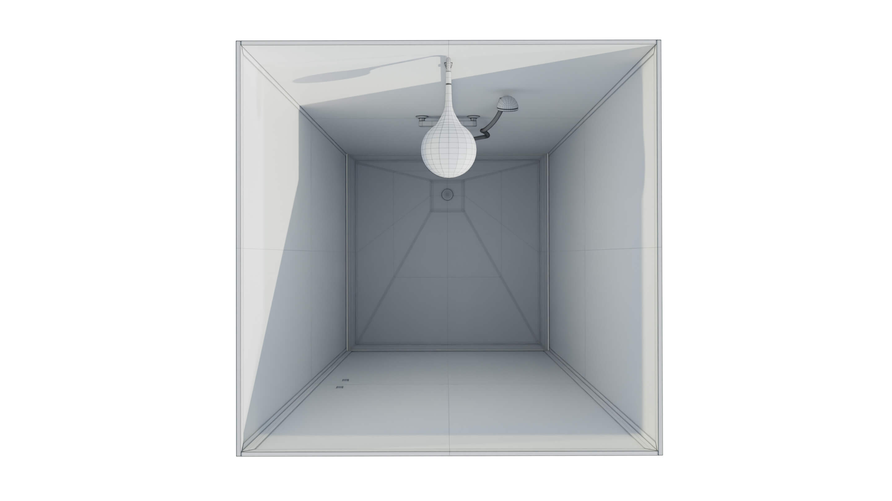 Shower With Faucet - 3D Model by 3Dmae