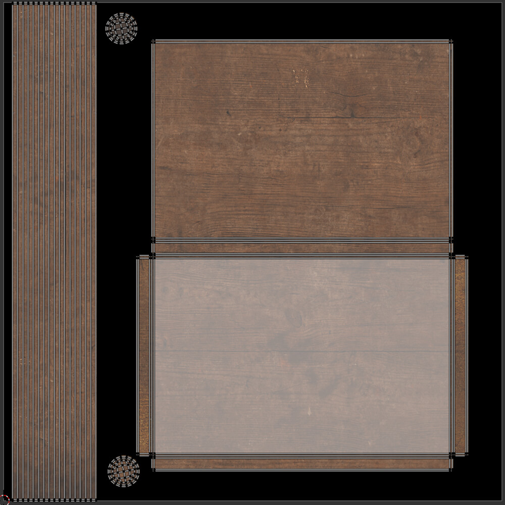 Simple Wooden Sign - Free 3D Model by 3Dmae