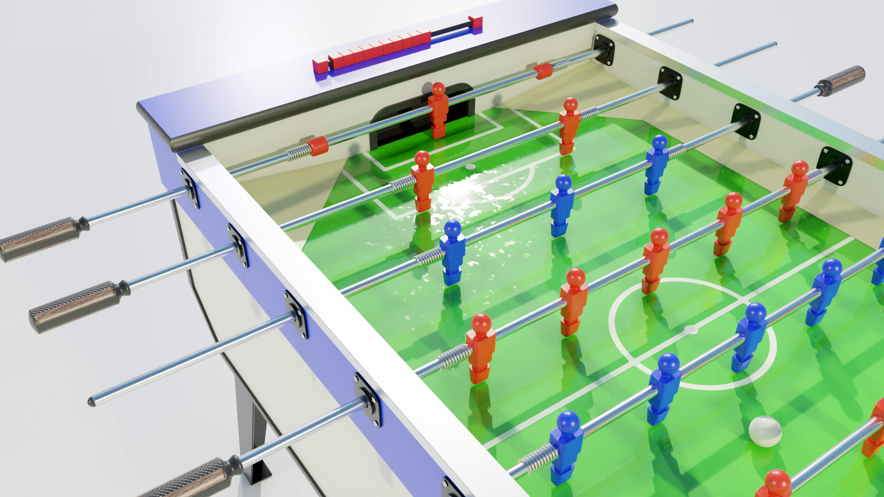 Table Football - 3D Model by 3Dmae