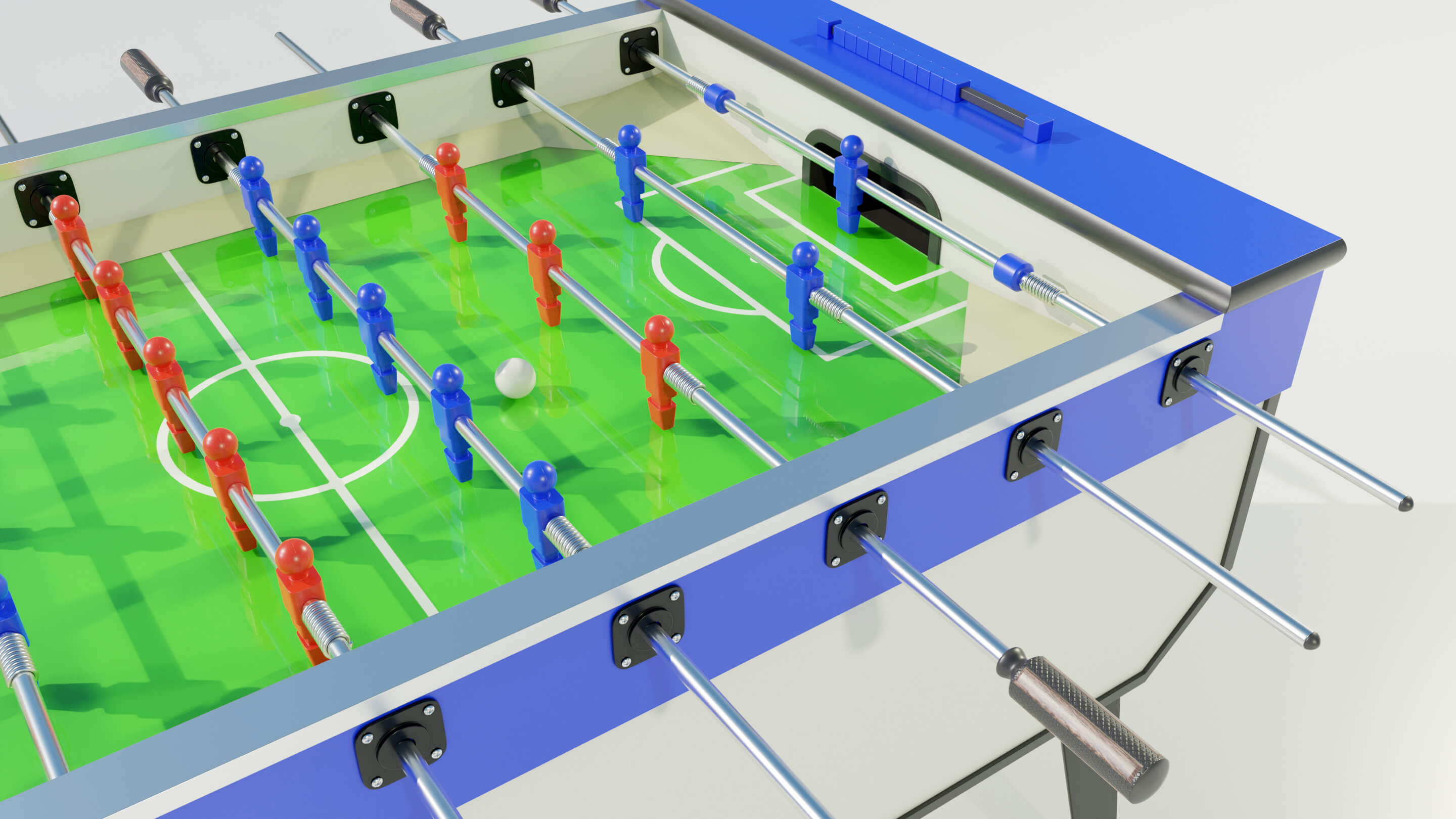 Table Football - 3D Model by 3Dmae