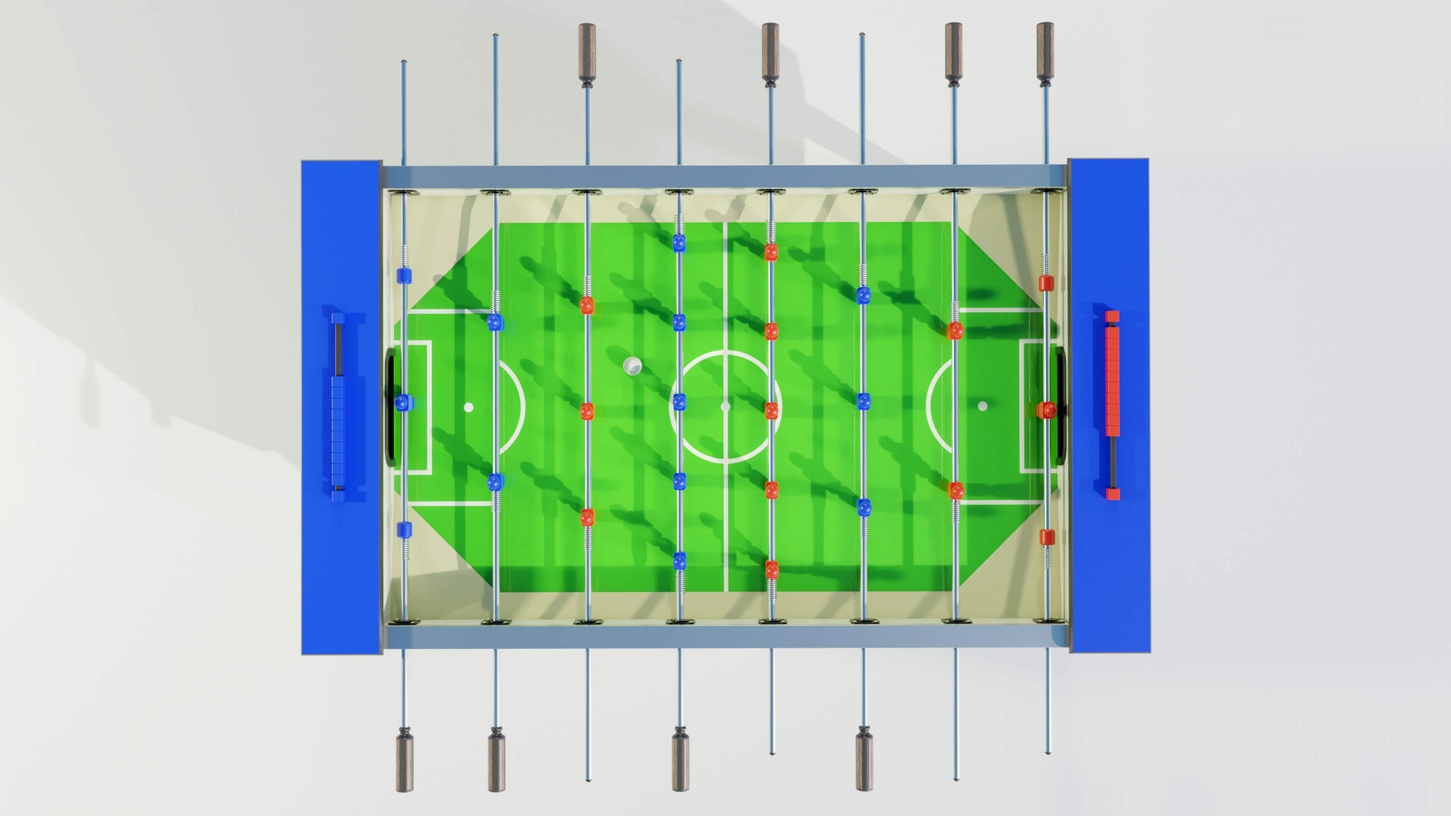 Table Football - 3D Model by 3Dmae