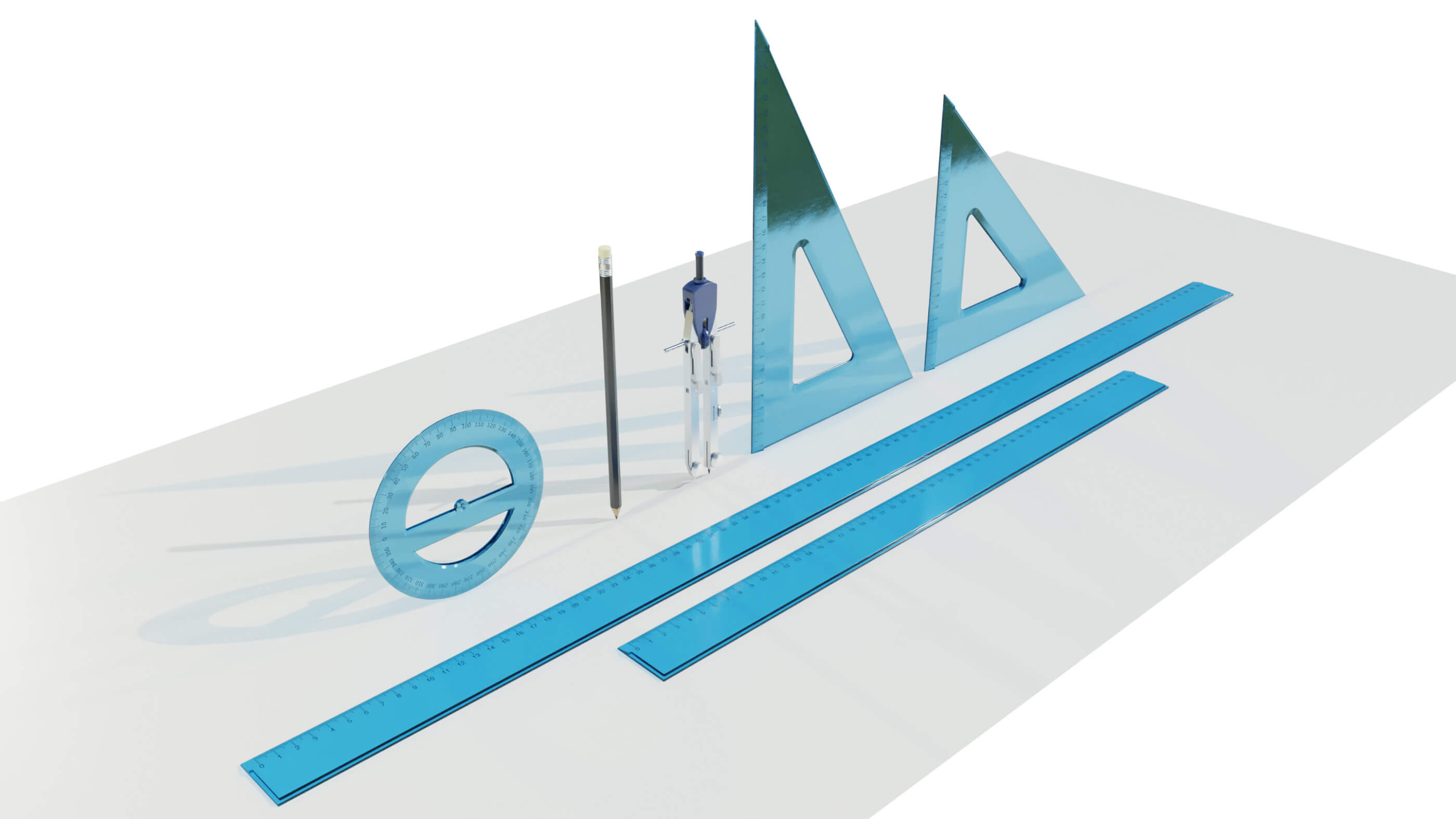 Technical Drawing Tools - 3D Model by 3Dmae