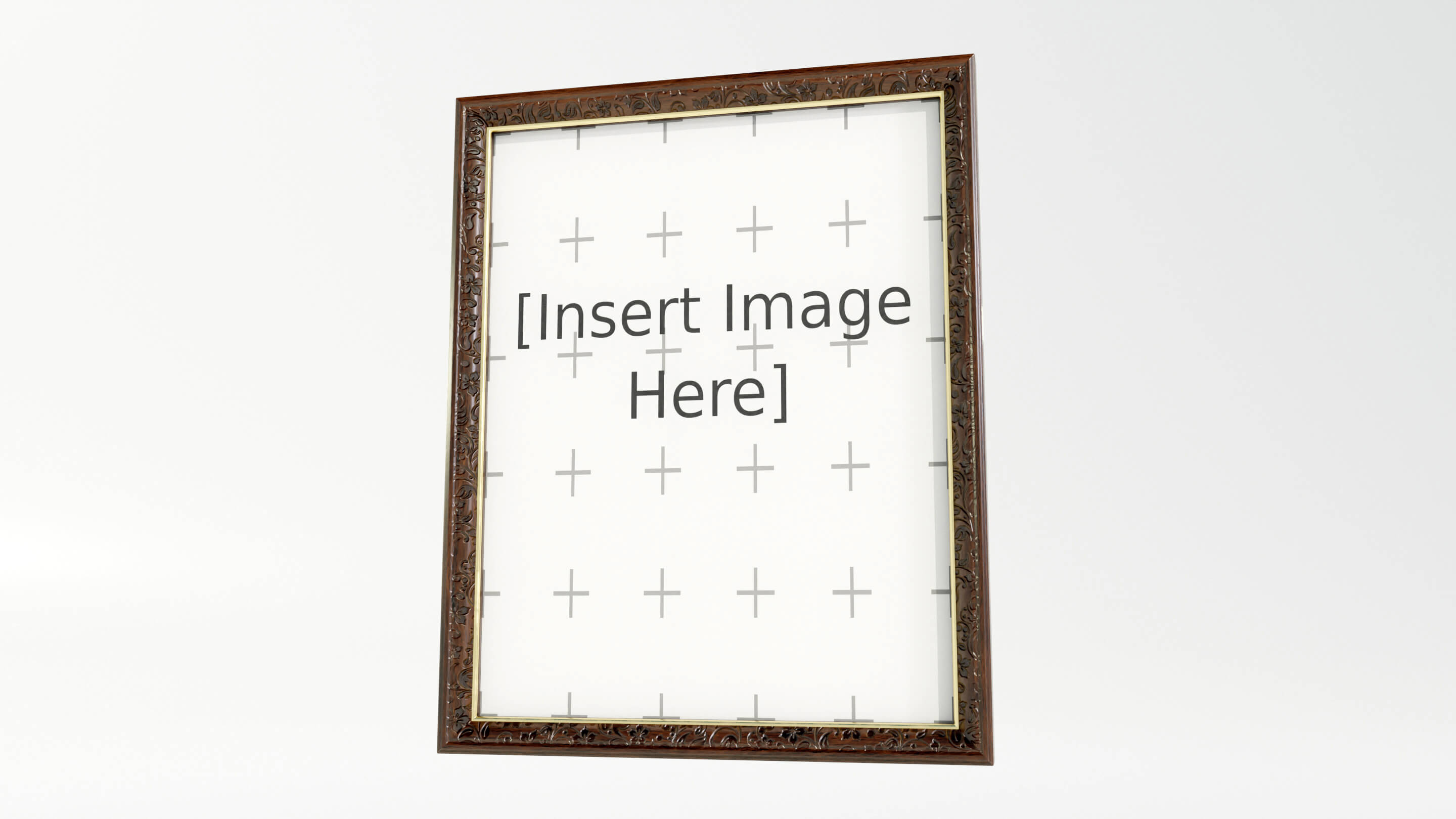 Wooden Frame - 3D Model by 3Dmae