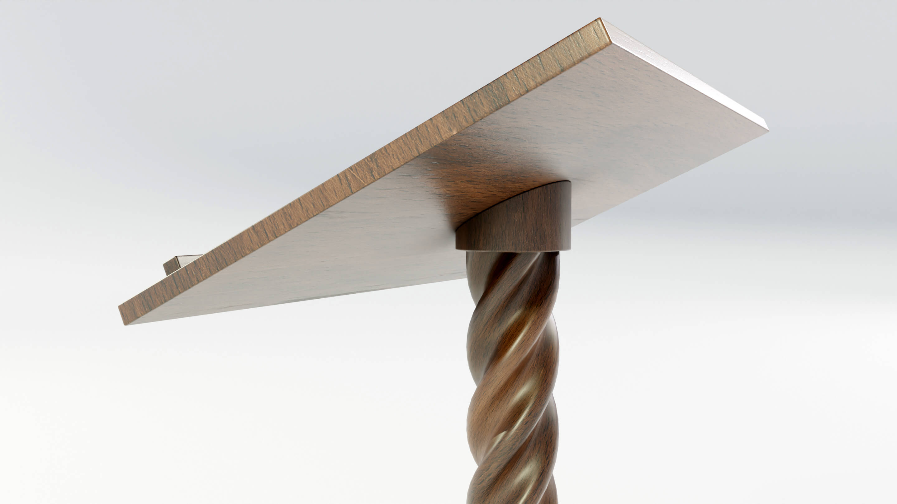 Wooden Lectern - 3D Model by 3Dmae