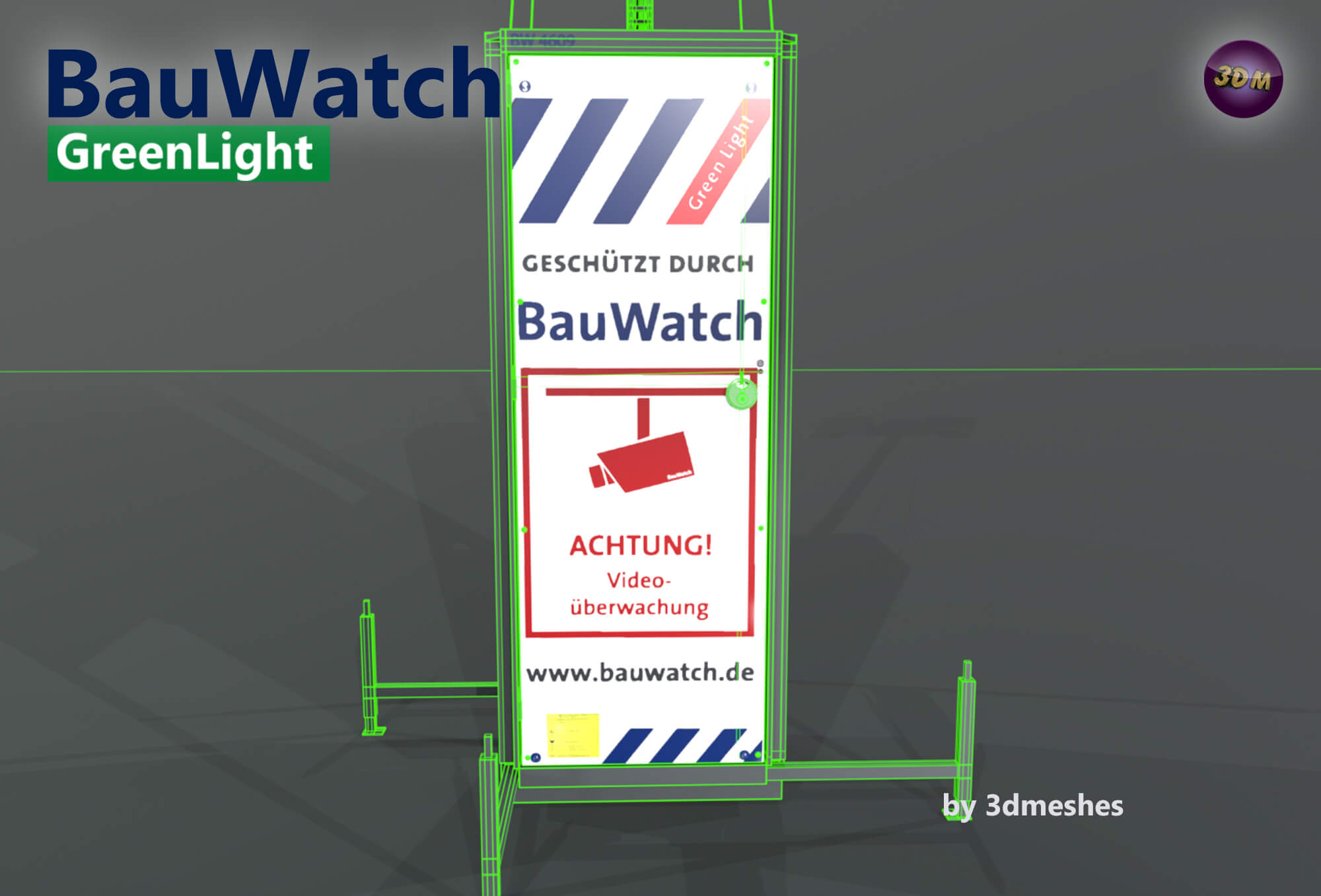Bauwatch - Construction Sites Security Camera - PBR 3D Model by 3dmeshes