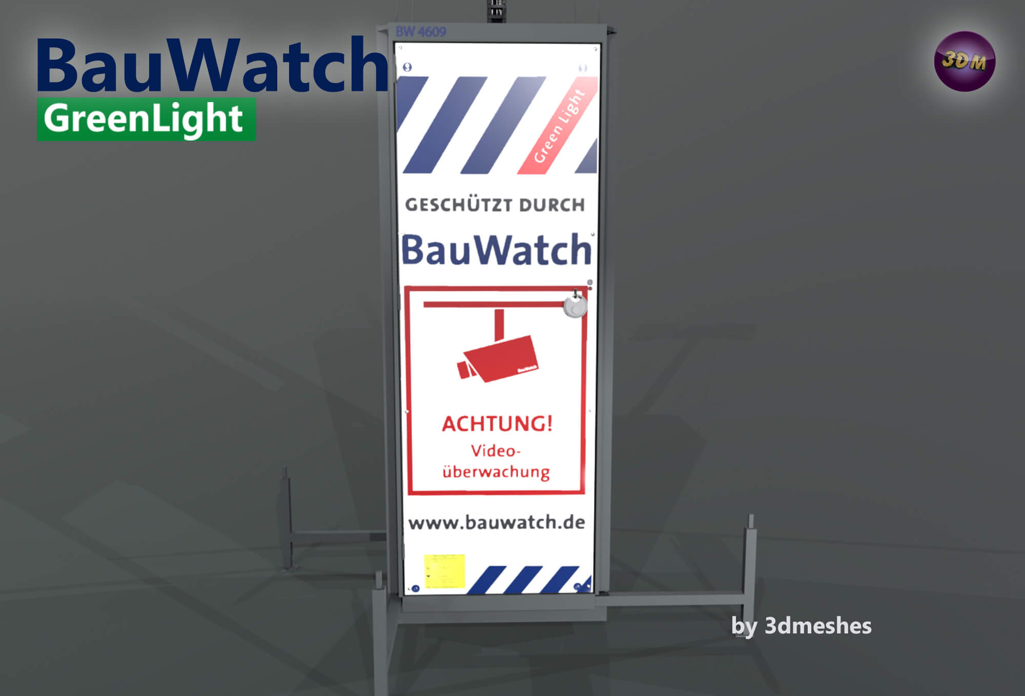 Bauwatch - Construction Sites Security Camera - PBR 3D Model by 3dmeshes