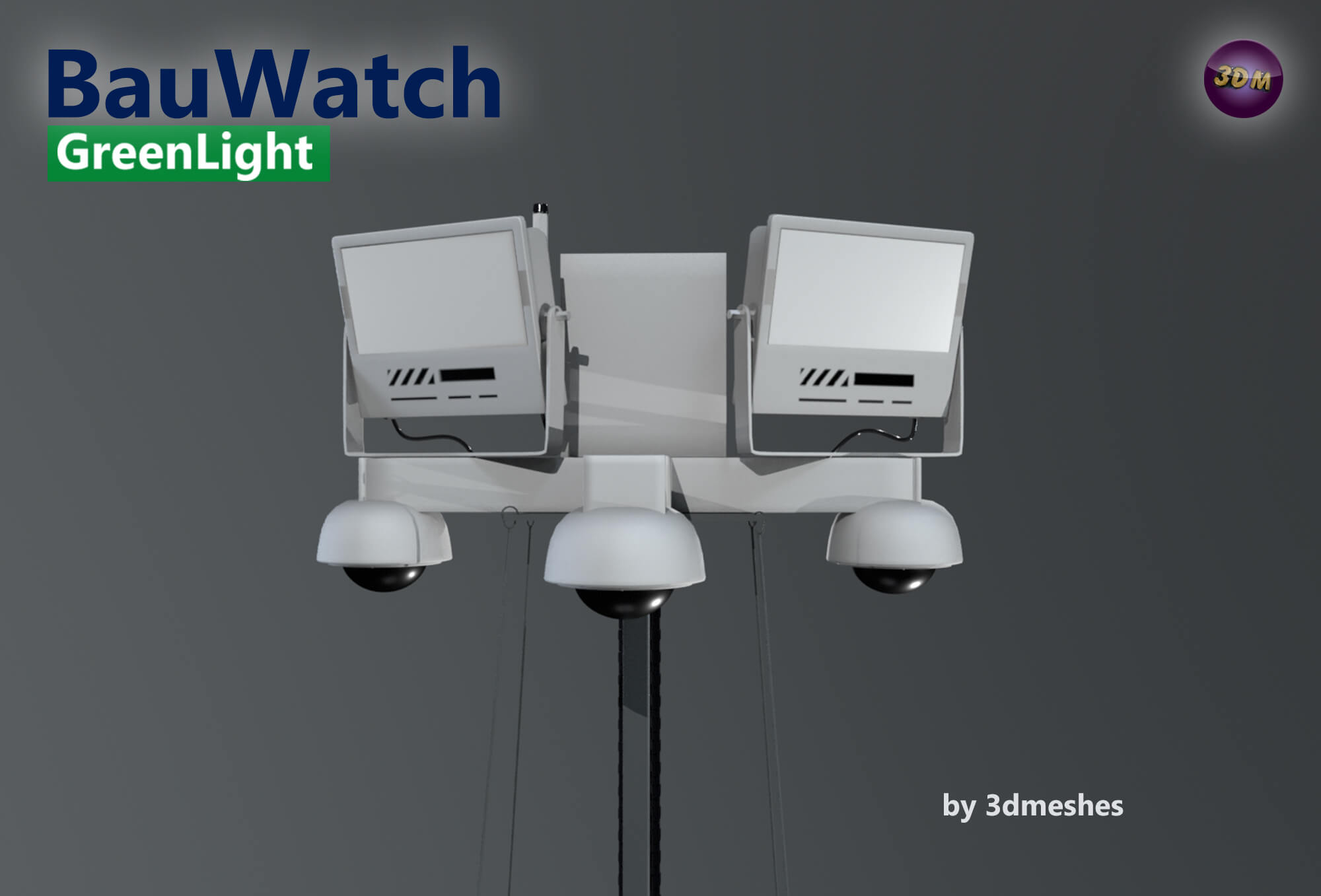 Bauwatch - Construction Sites Security Camera - PBR 3D Model by 3dmeshes