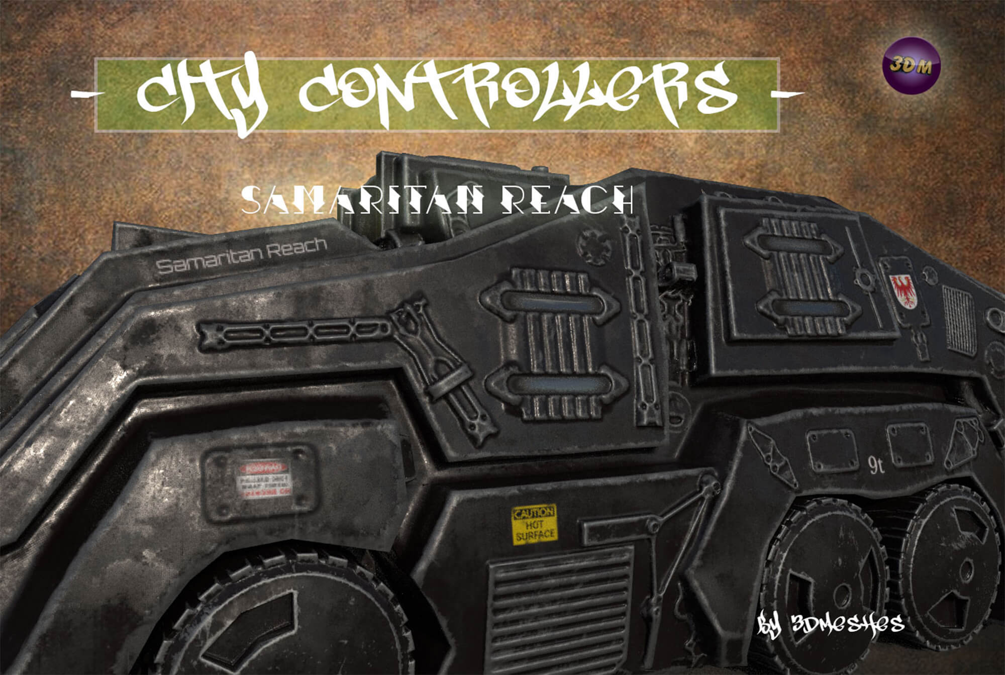 City Controllers - Samaritan Reach - PBR 3D Model by 3dmeshes