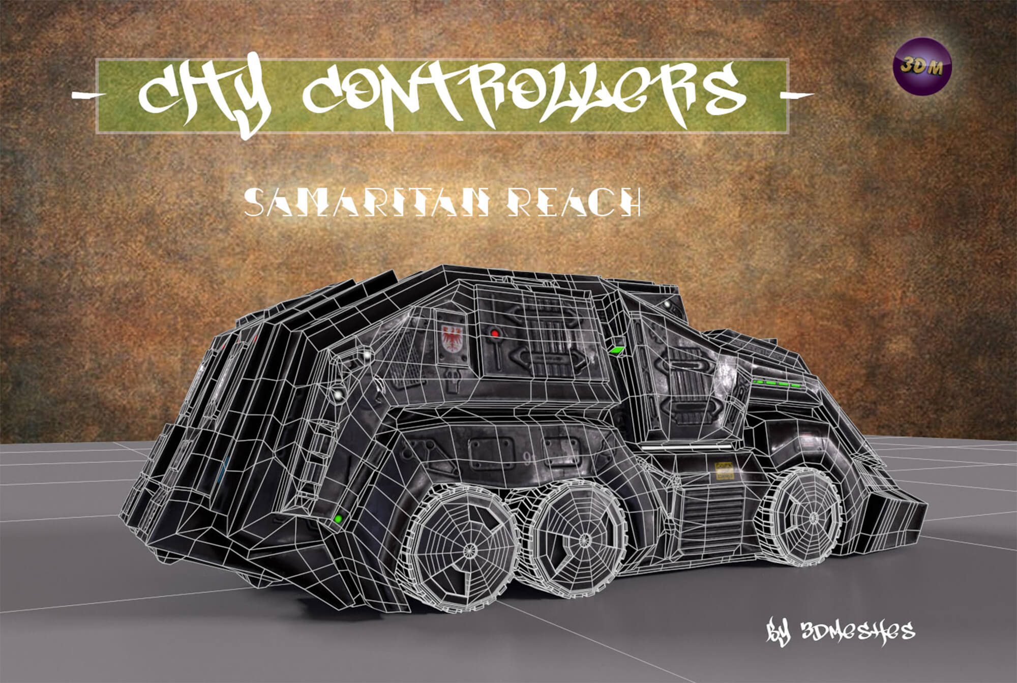 City Controllers - Samaritan Reach - PBR 3D Model by 3dmeshes
