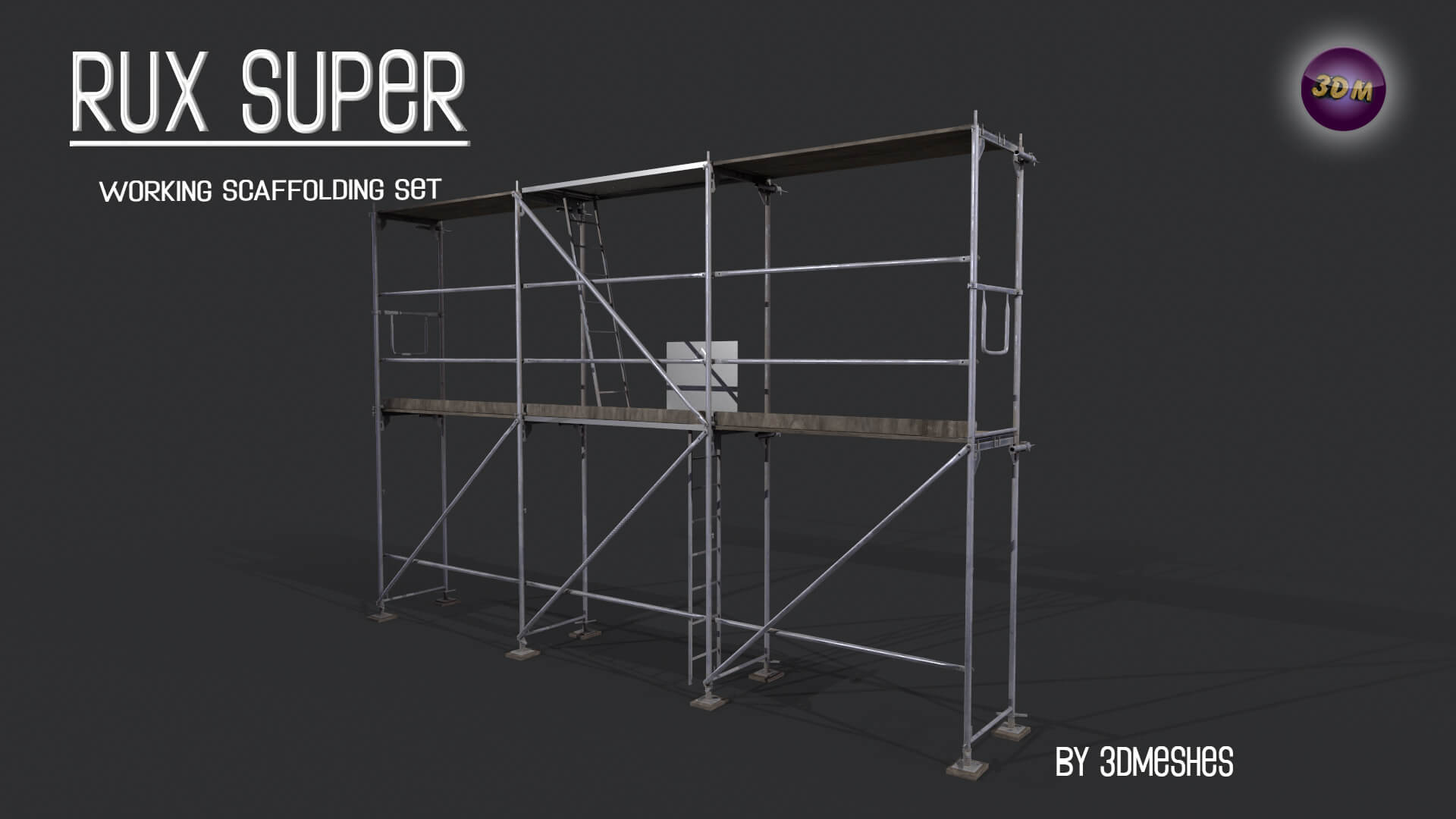 Construction Lift and Rux Super - 3D Model by 3dmeshes